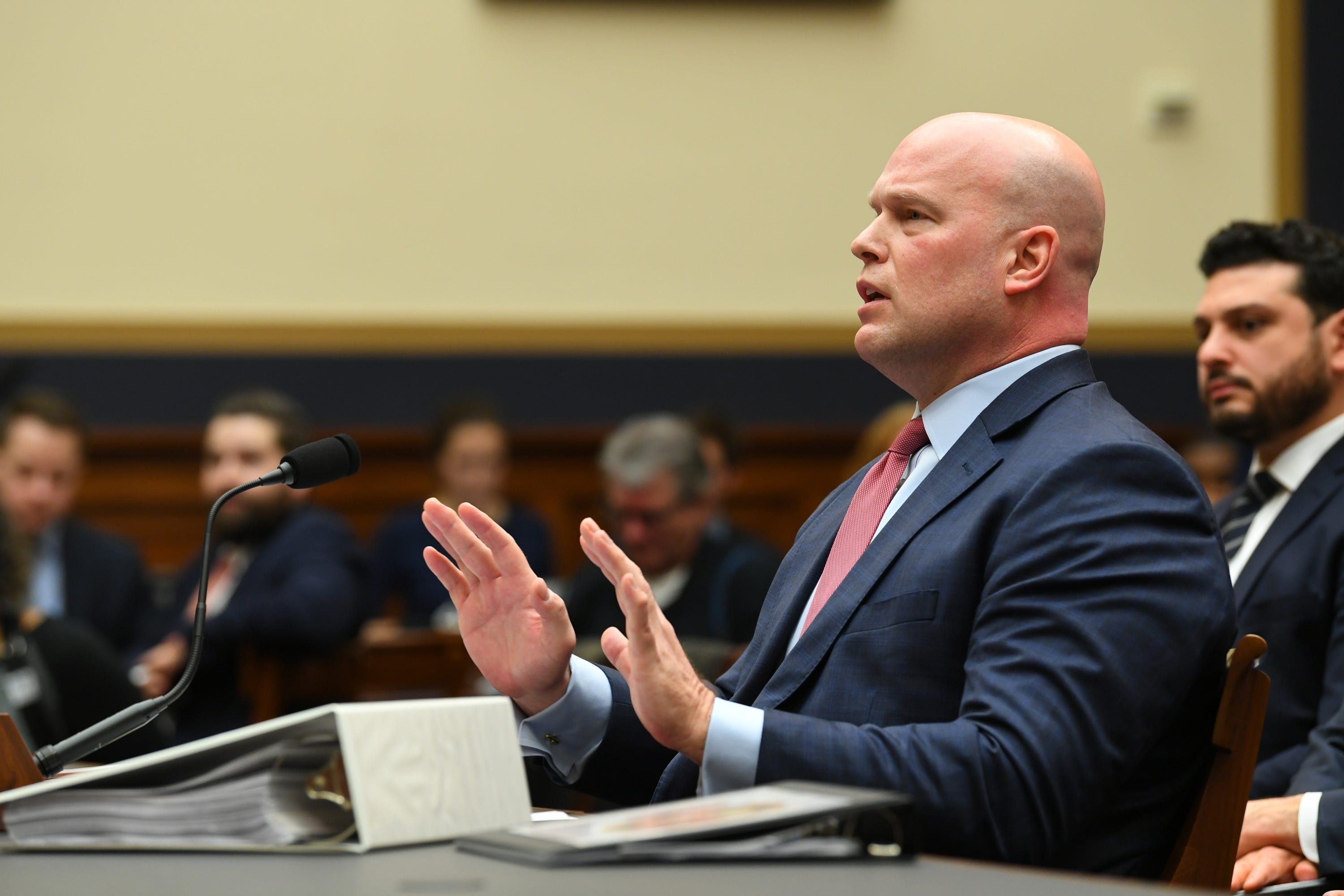 Matt Whitaker: 'I have not interfered' in Mueller probe