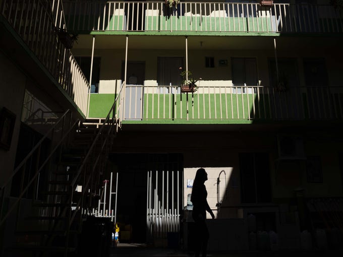 Migrant caravan in Tijuana