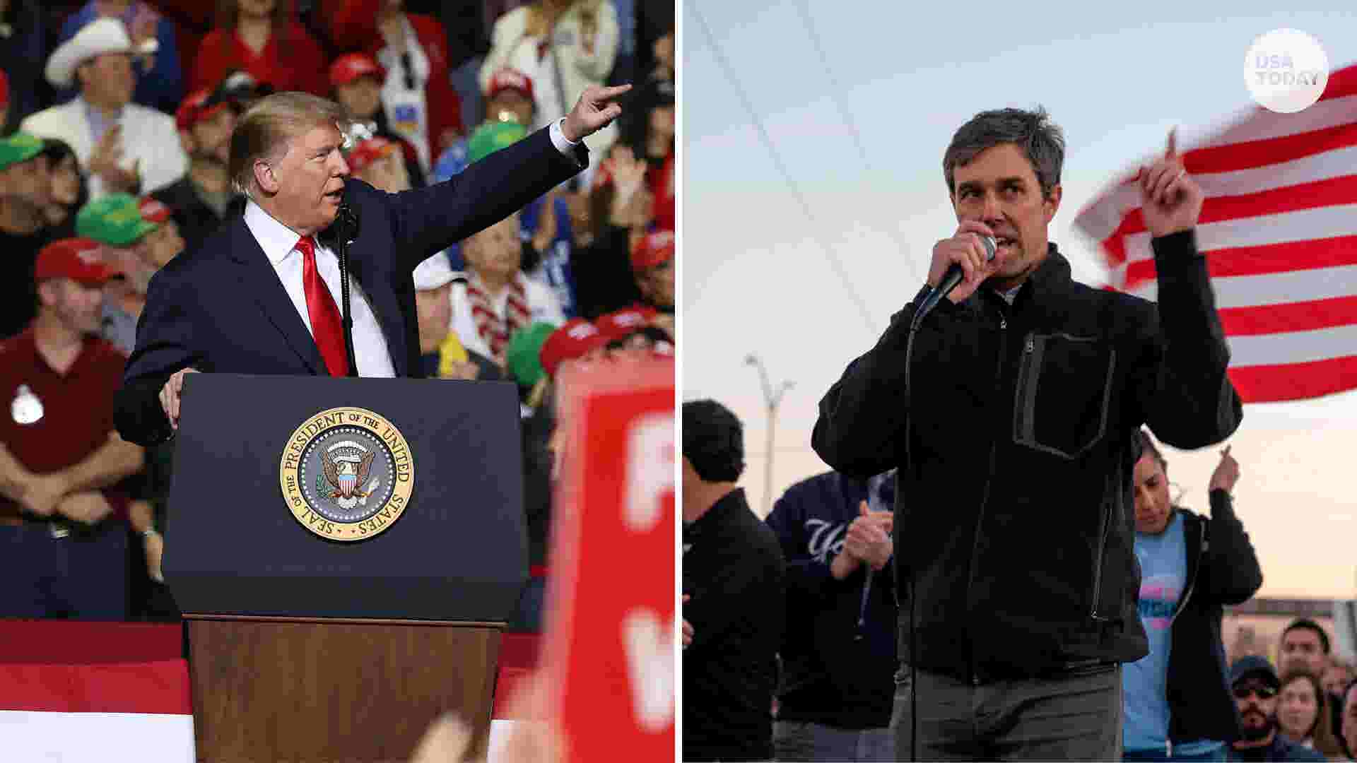 Trump vs. Beto: Competing rallies in El Paso, Texas