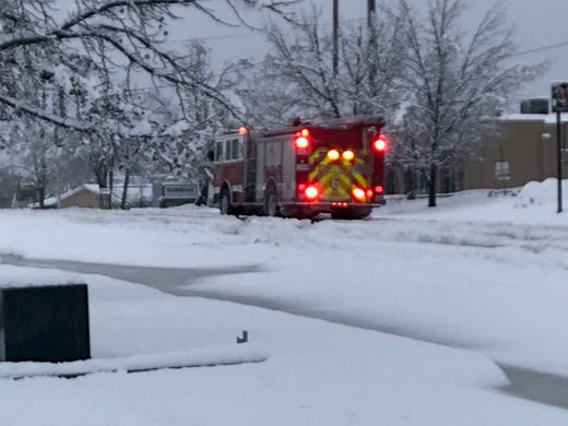 Redding snow: Totals in and around northern California