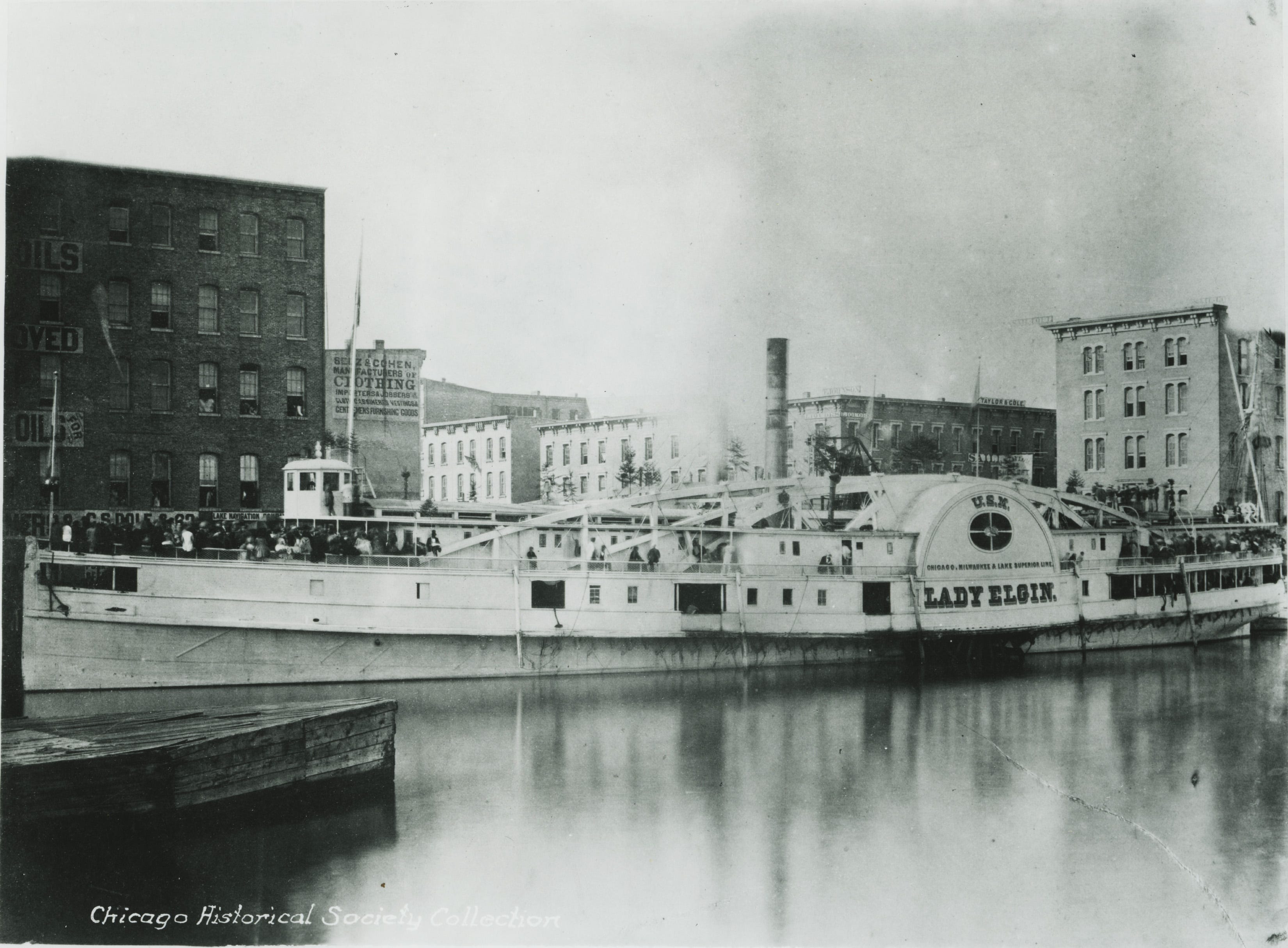 Wisconsin shipwreck Lady Elgin was part of Civil War history