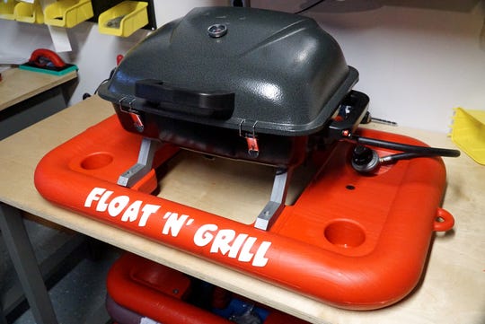Want to cook out on the water? There's now a grill for that