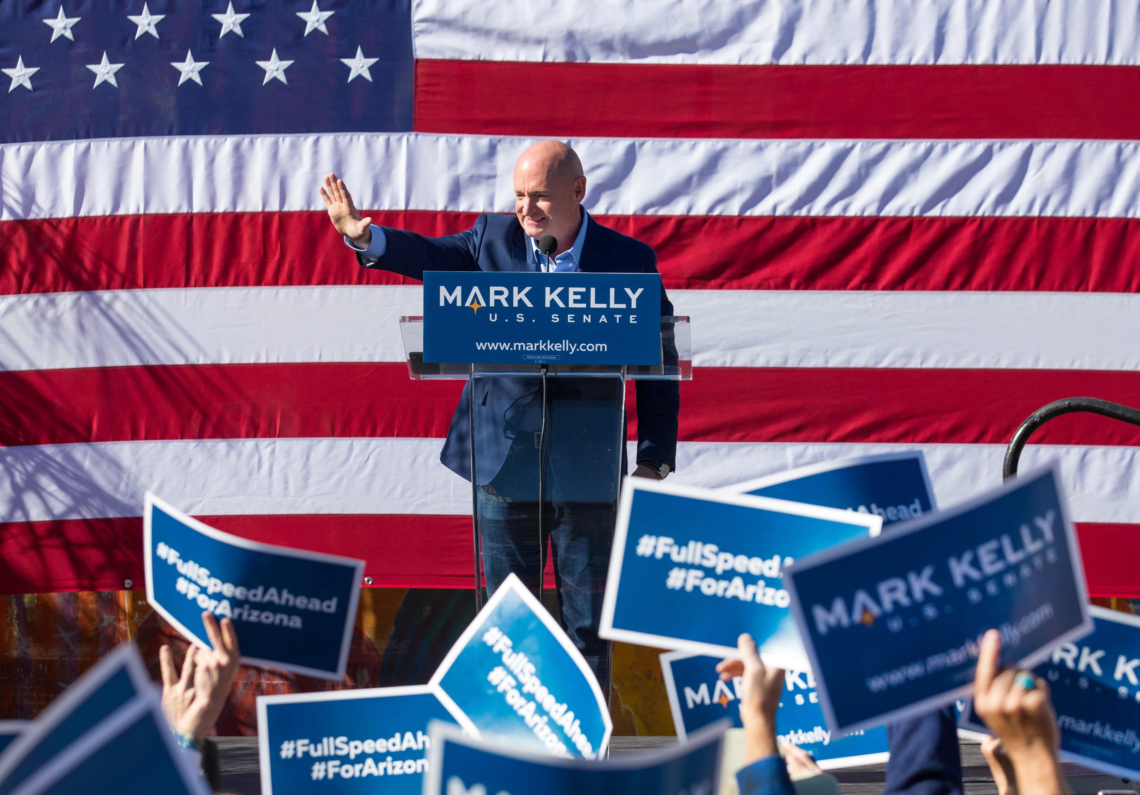 Mark Kelly touts campaign for McCain's old Senate seat on 'The View'