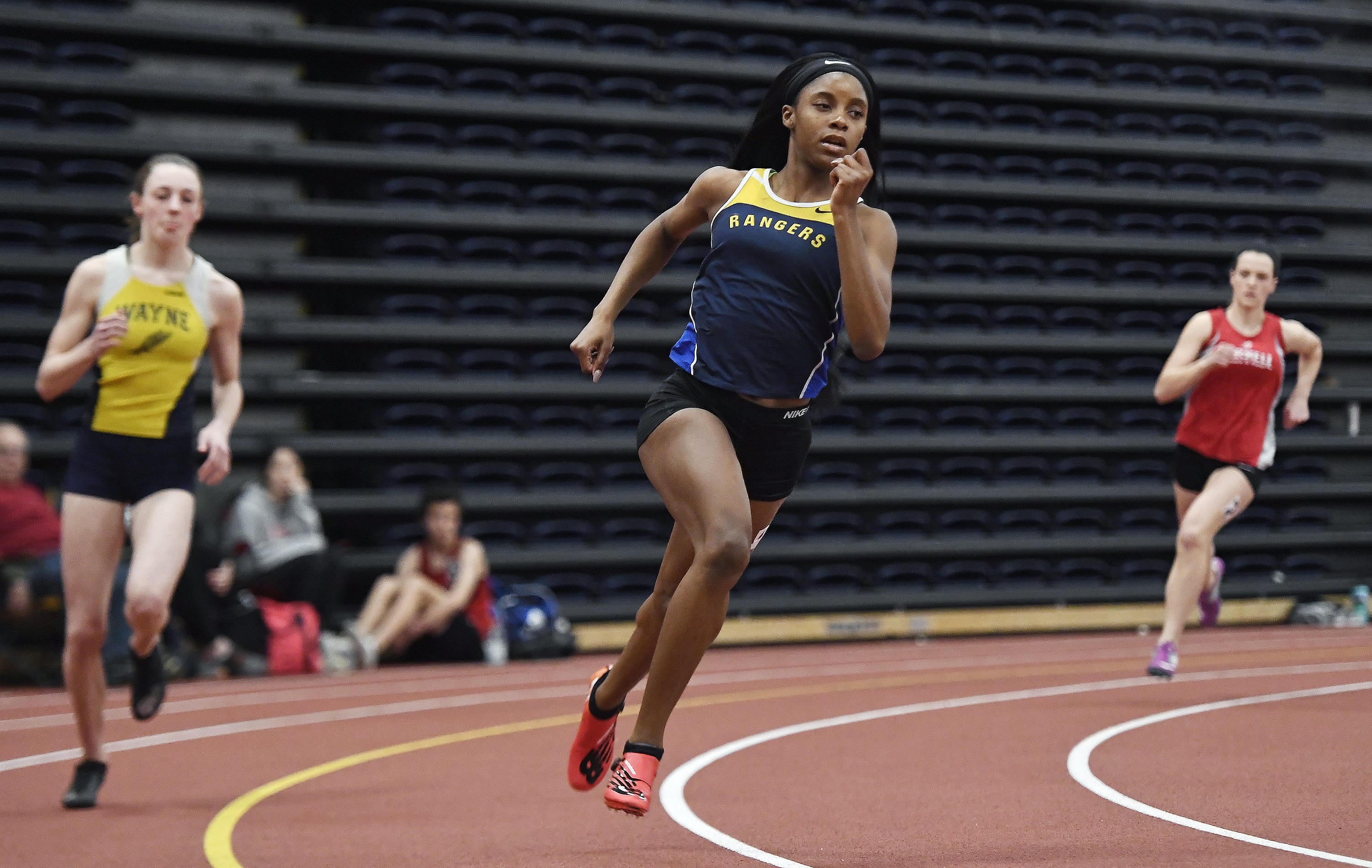 Black Girls Running Track