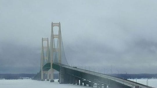 Mackinac Bridge partially closed due to high winds