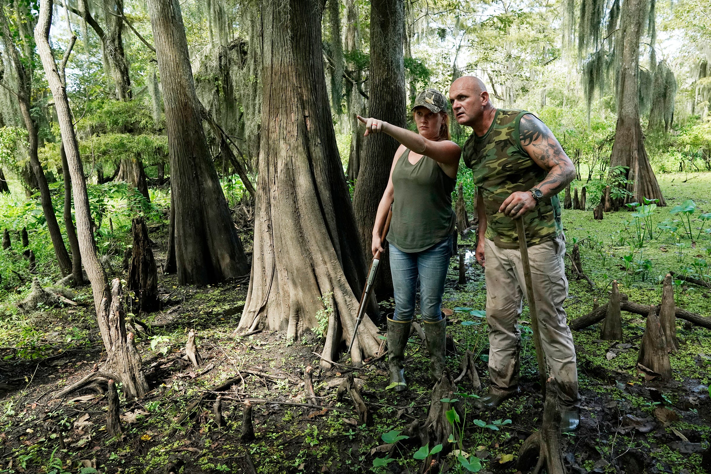 How Ashley Jones went from depression to 'Swamp People'