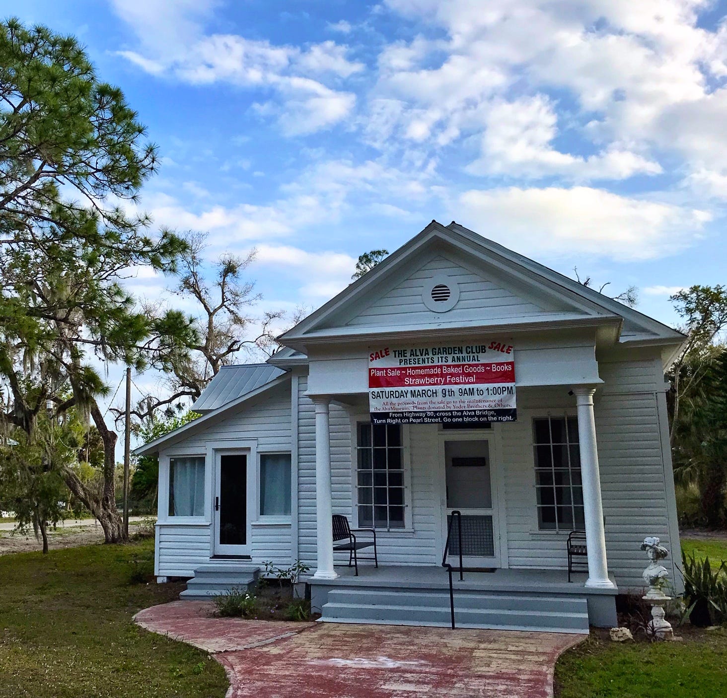 C'mon out to Alva's Strawberry Festival to benefit the town's library ...