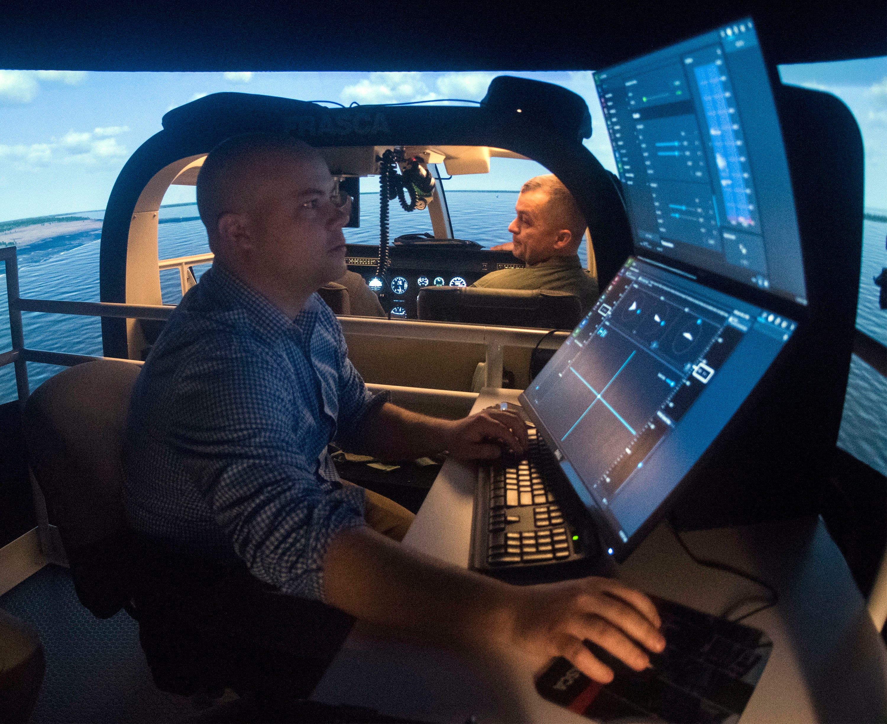 Whiting Field TH-57 helicopter flight simulators are 'huge leap forward'