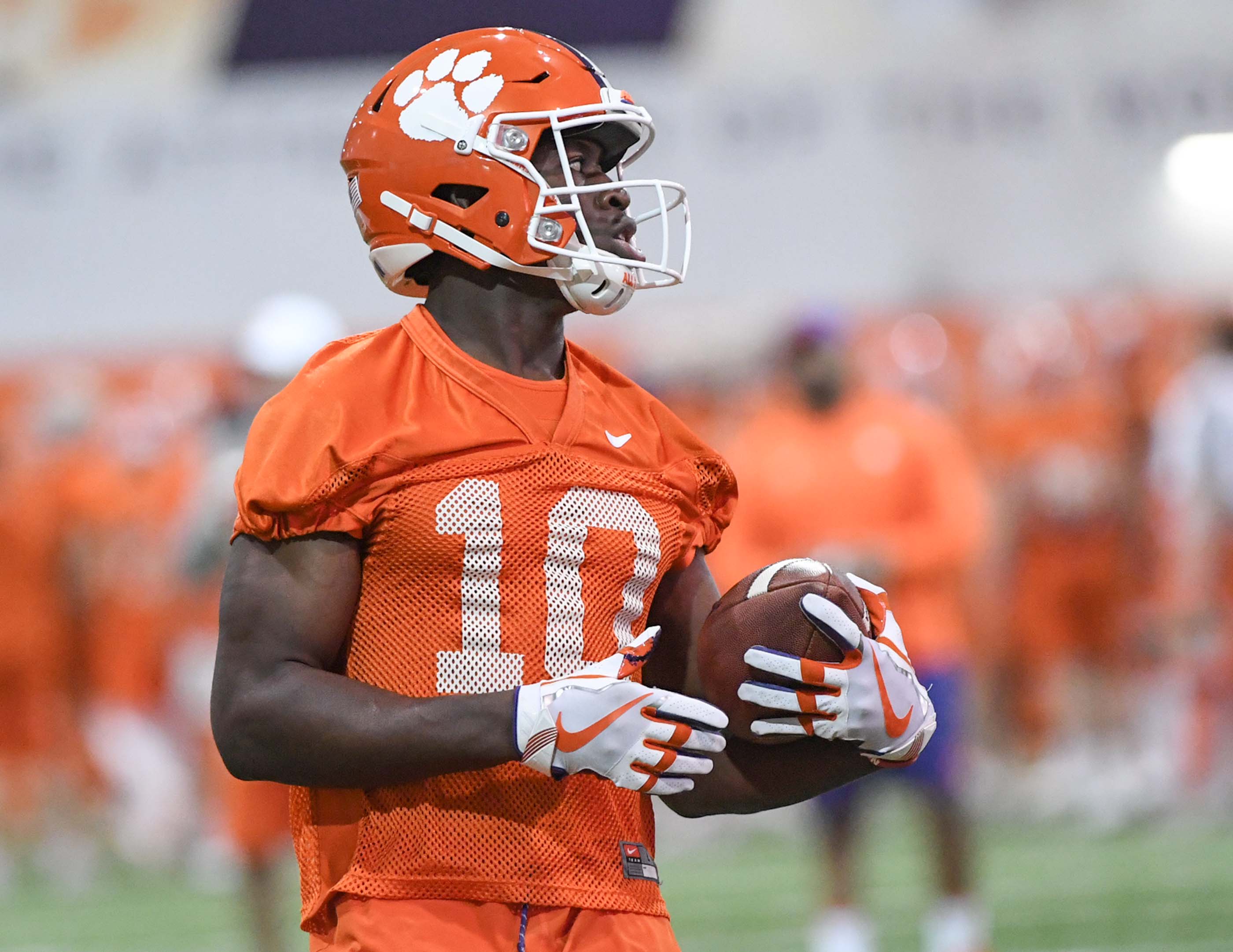 Clemson football Spring Game: Receivers Frank Ladson, Joseph Ngata shine