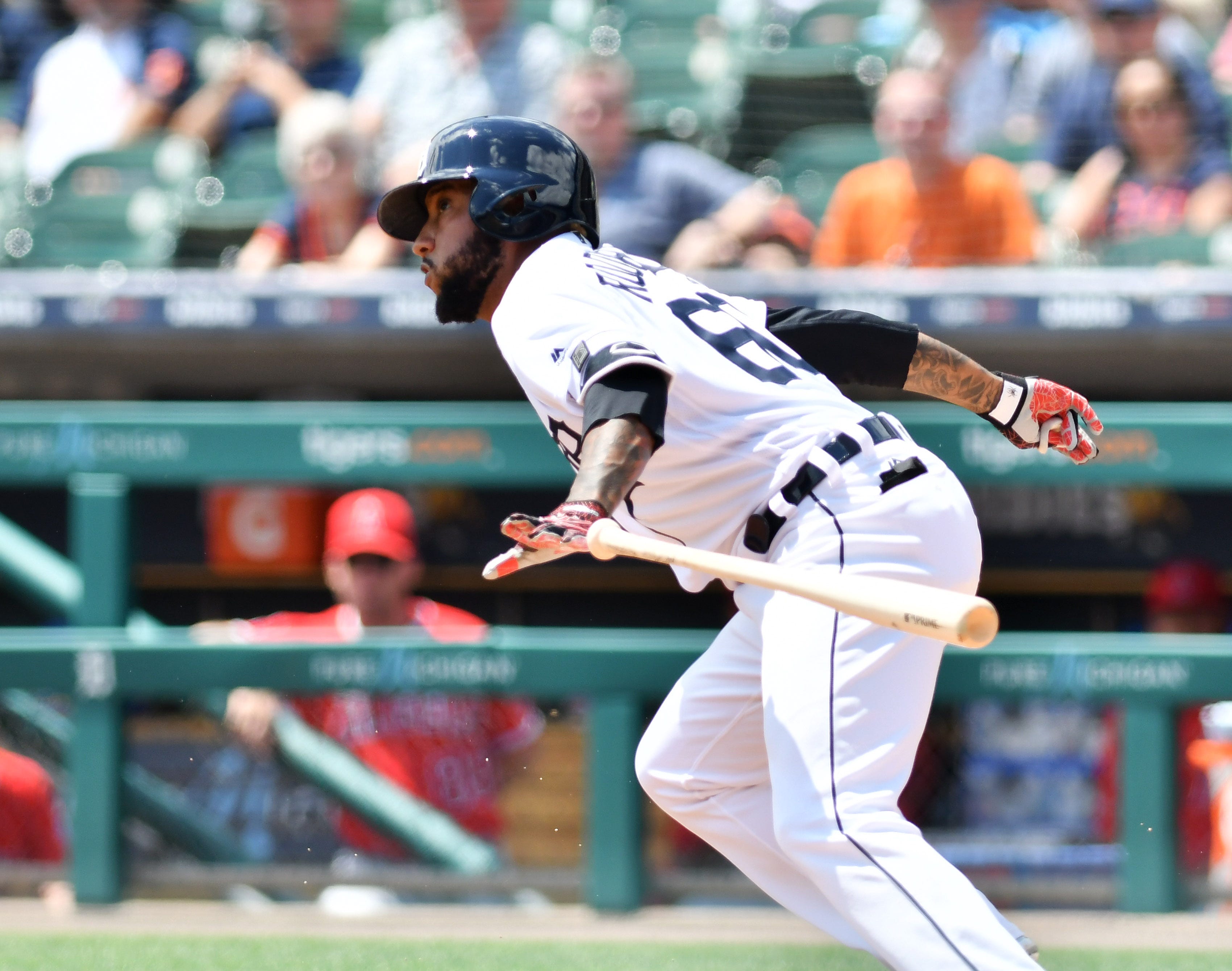Power burst puts Detroit Tigers' Ronny Rodriguez back in hunt for spot