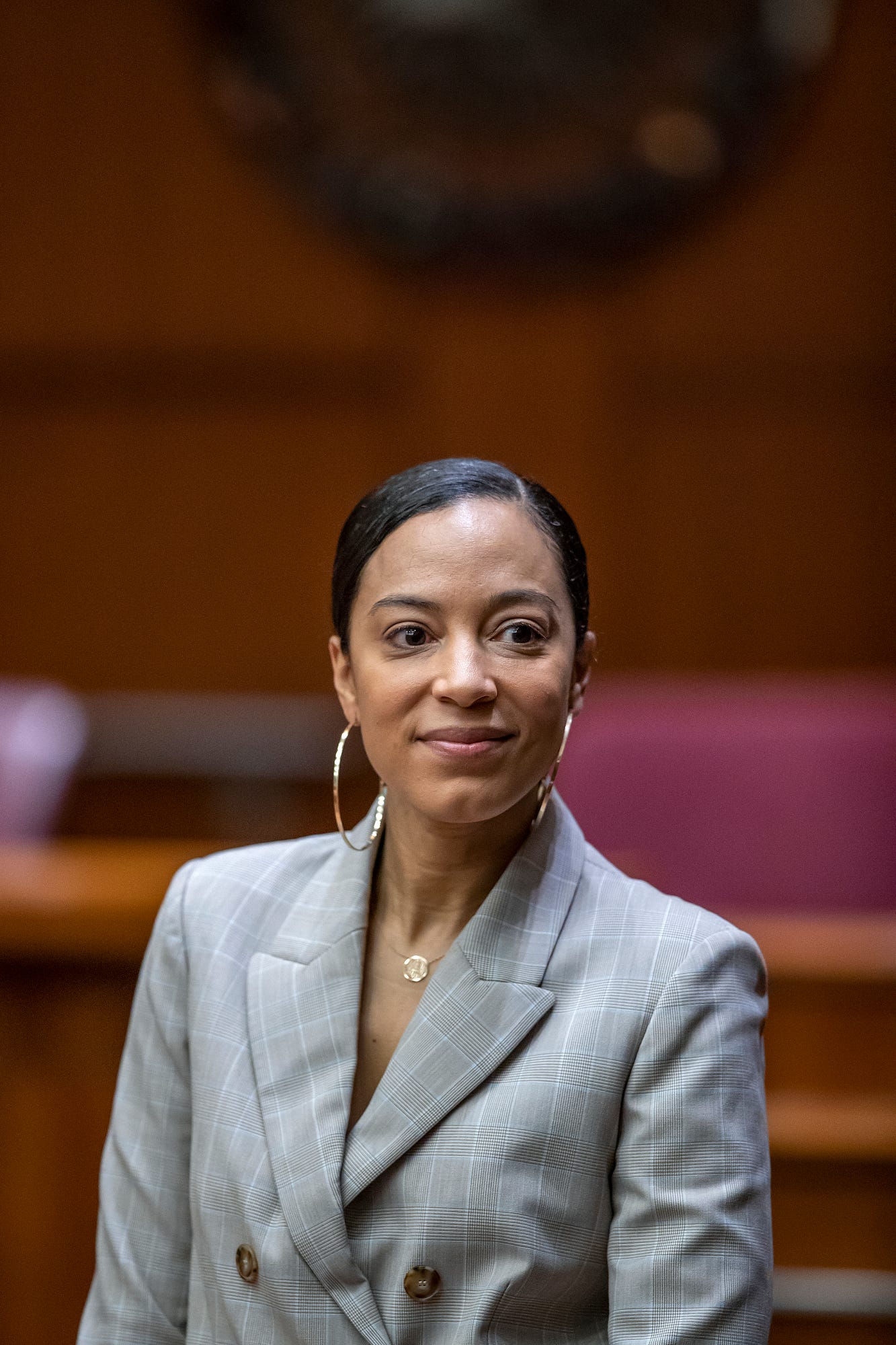 Steward Speaker Angela Rye is a poltical activist, CNN commentator