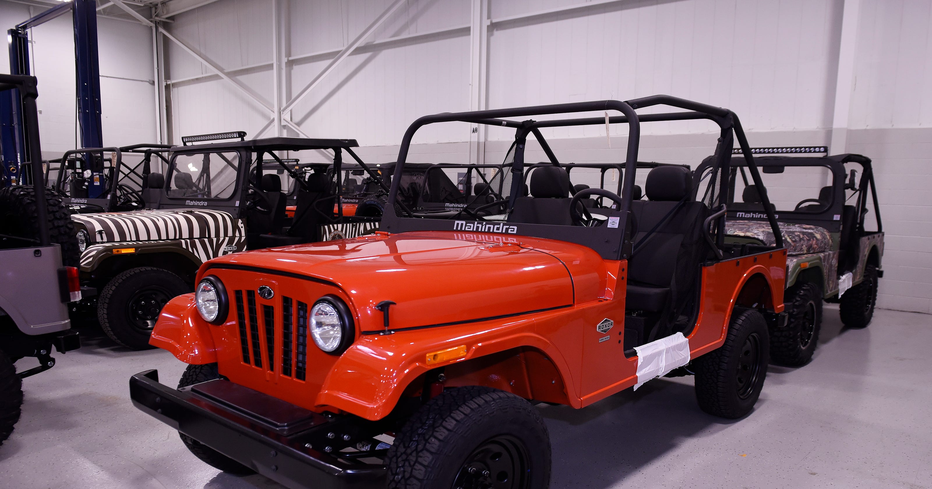 Mahindra Roxor is a virtual copy of Jeep Wrangler, international ...