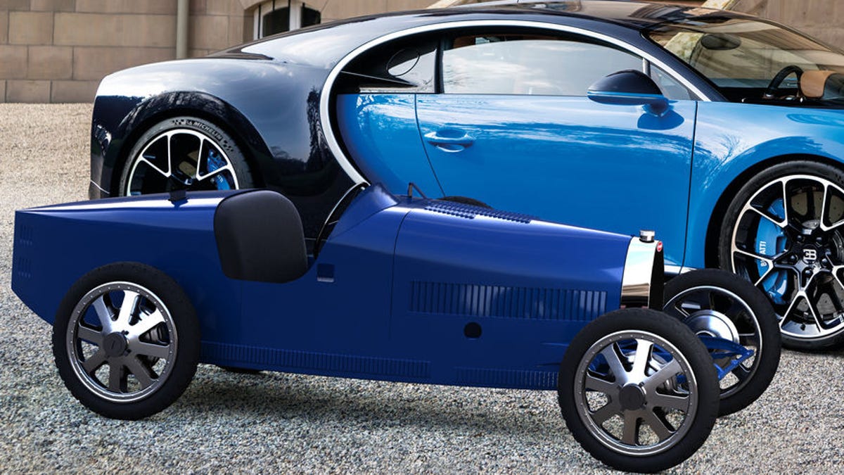 Bugatti Baby II: Tiny, $34,000 car at Geneva show requires no license