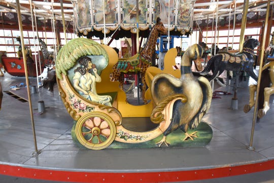 Greenfield Village carousel gets artist's touch