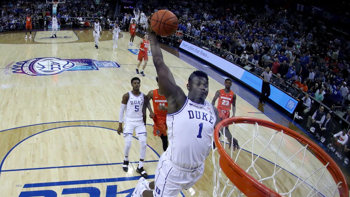 Zion Williamson: Duke star is full of high-flying dunks