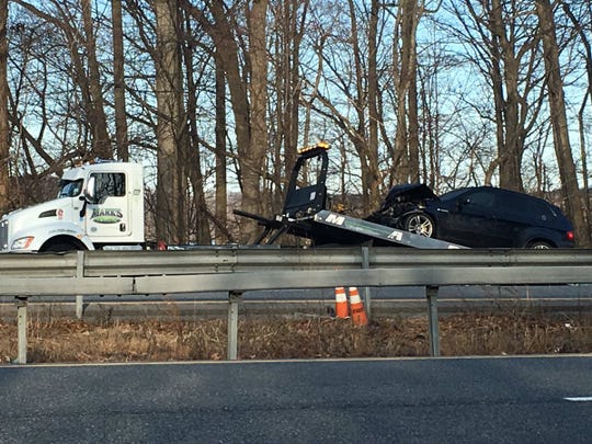Traffic: Crash causes southbound delays on Interstate 684
