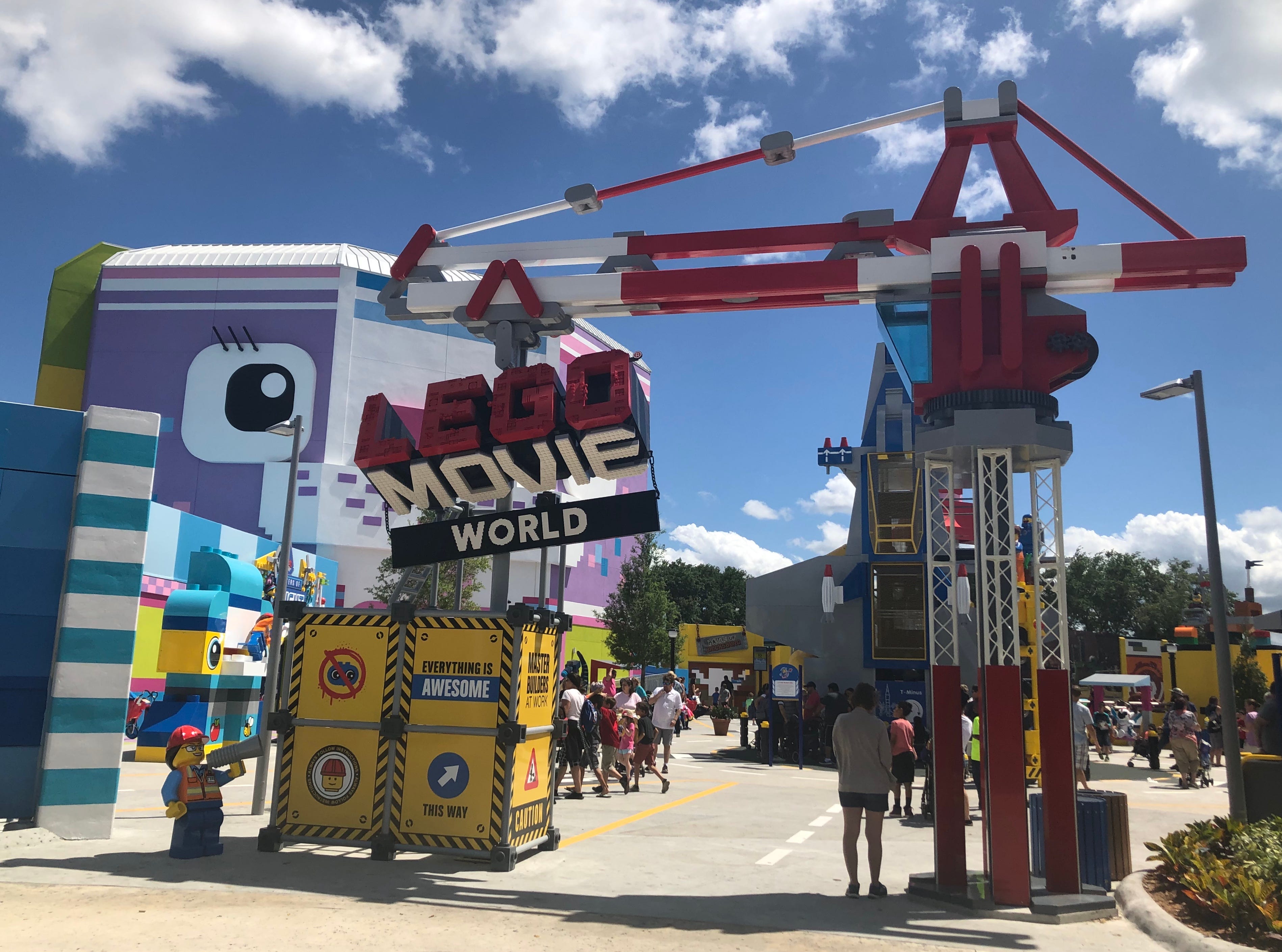 Everything Is Awesome in new Lego Movie World at Florida's Legoland