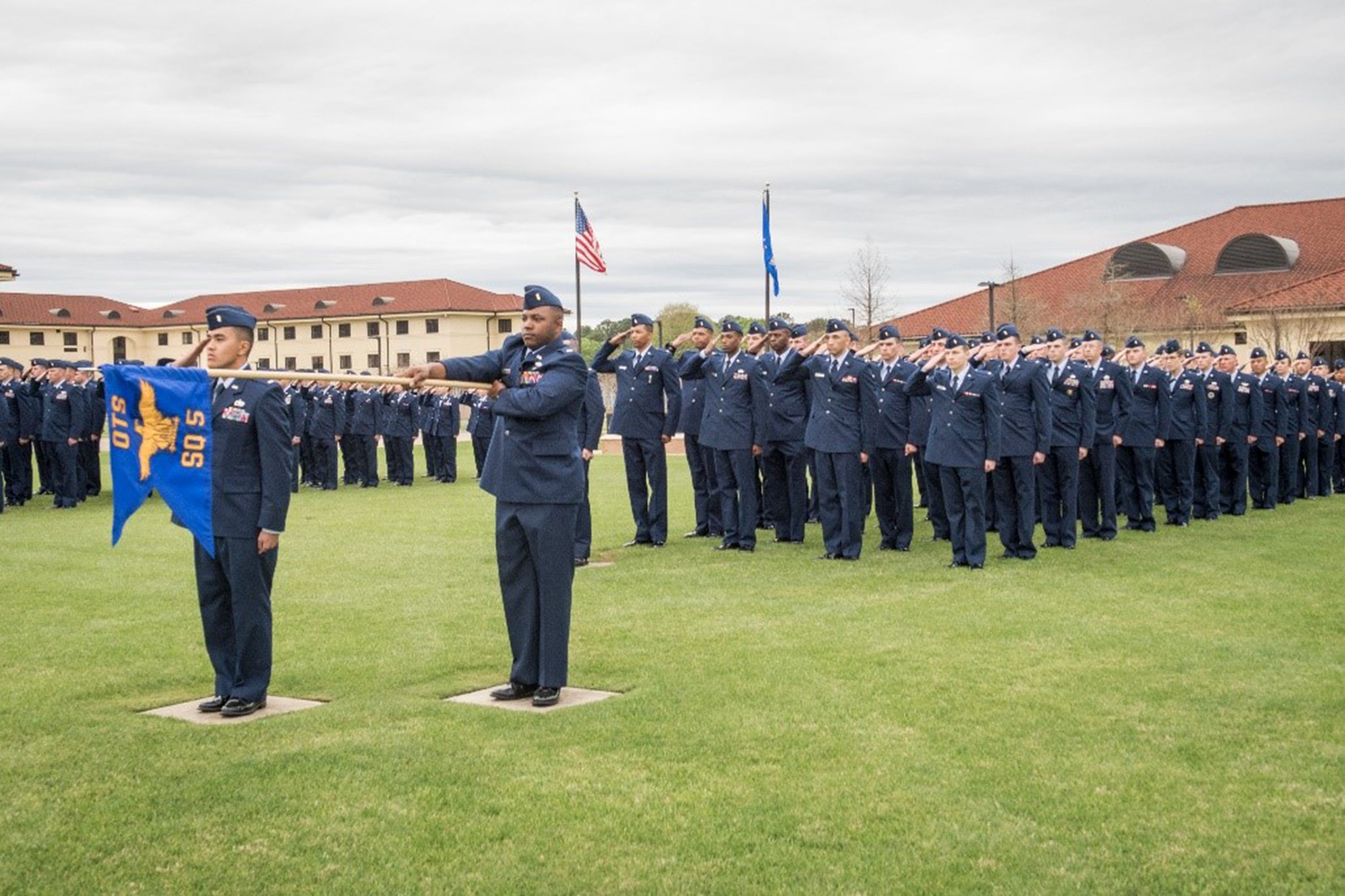 Air Force OTS graduates largest class in school history