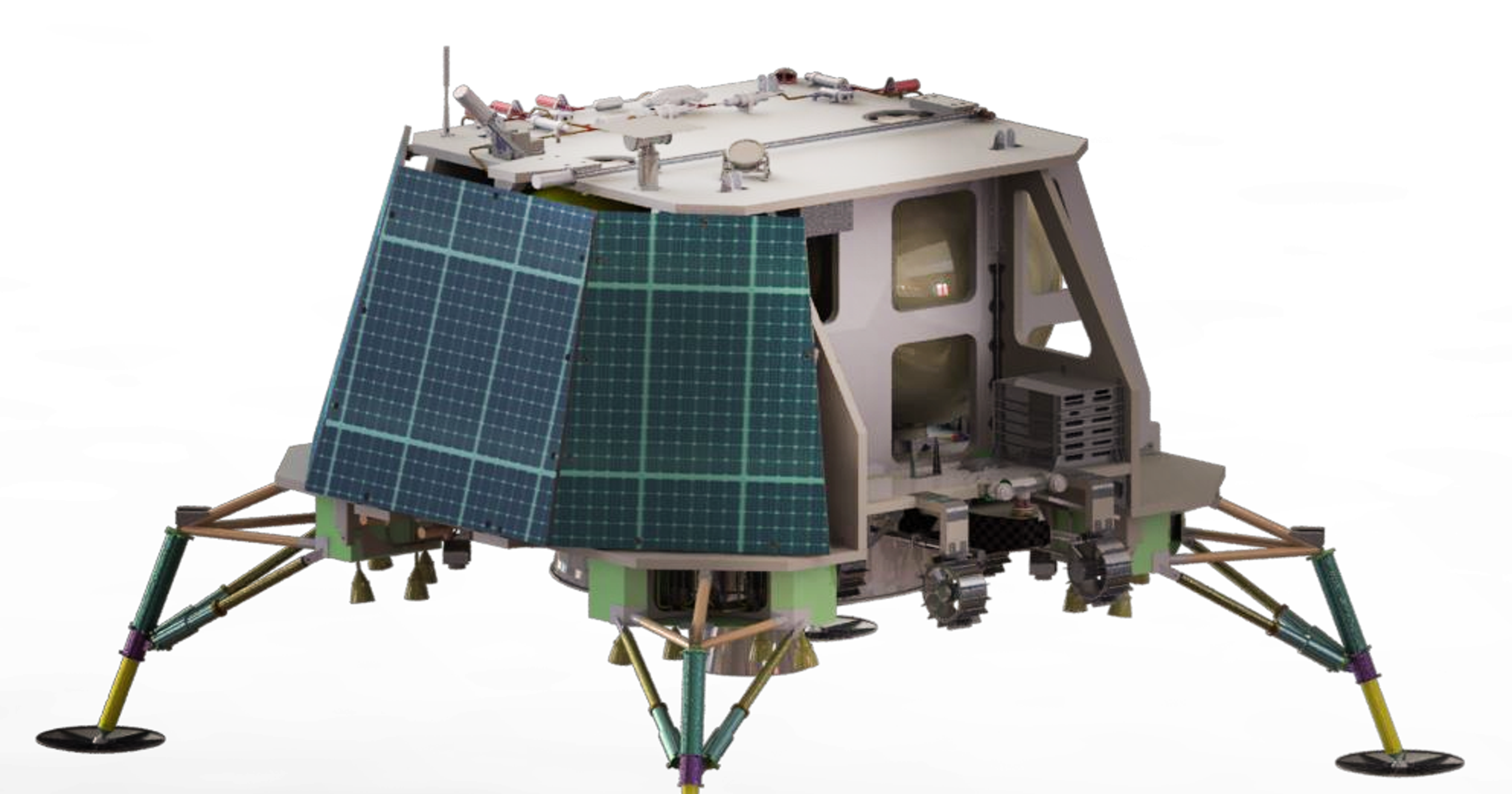 Commercial lunar lander work to touch down in Florida