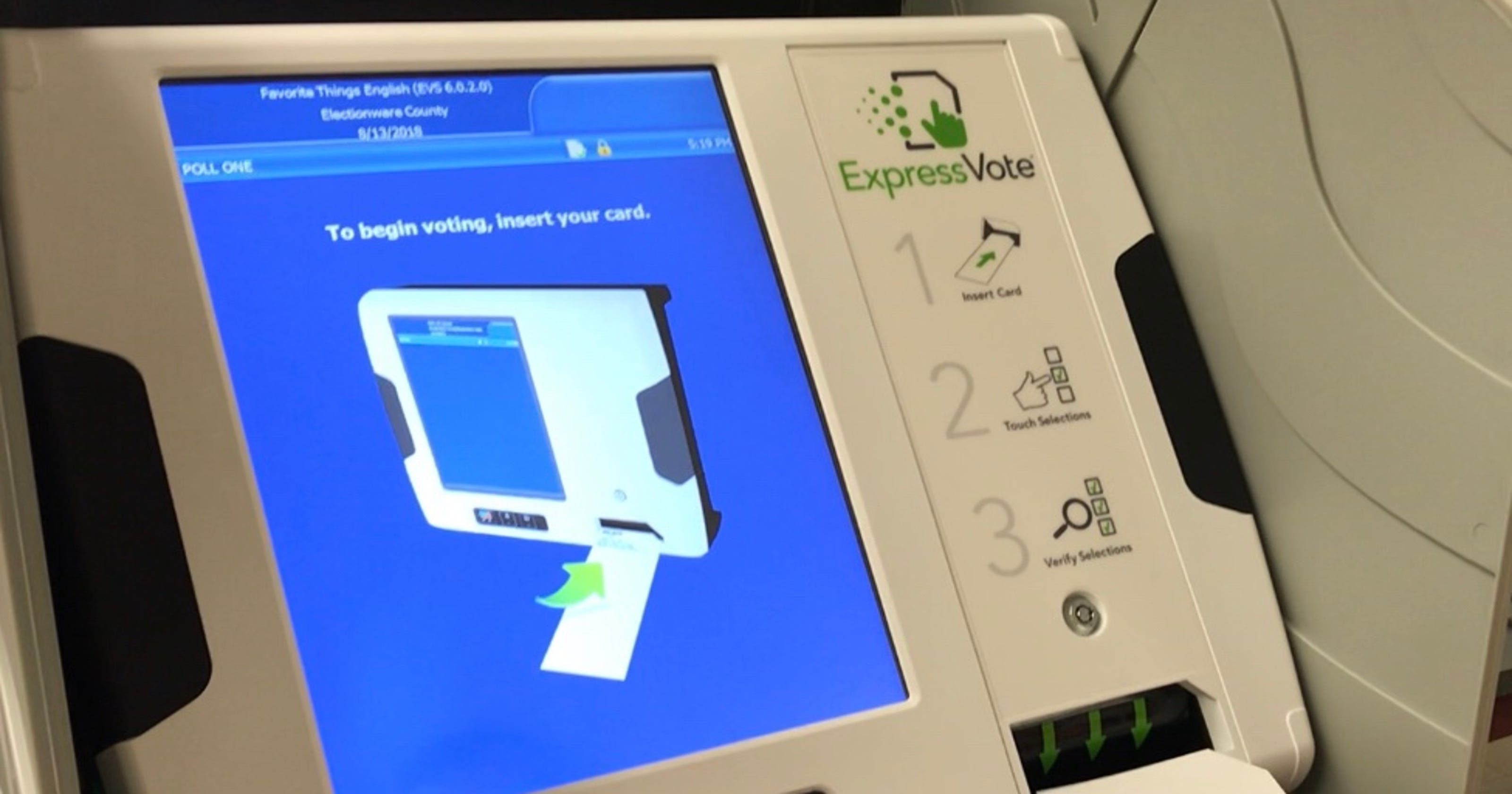 Poll workers say new voting system easier, faster