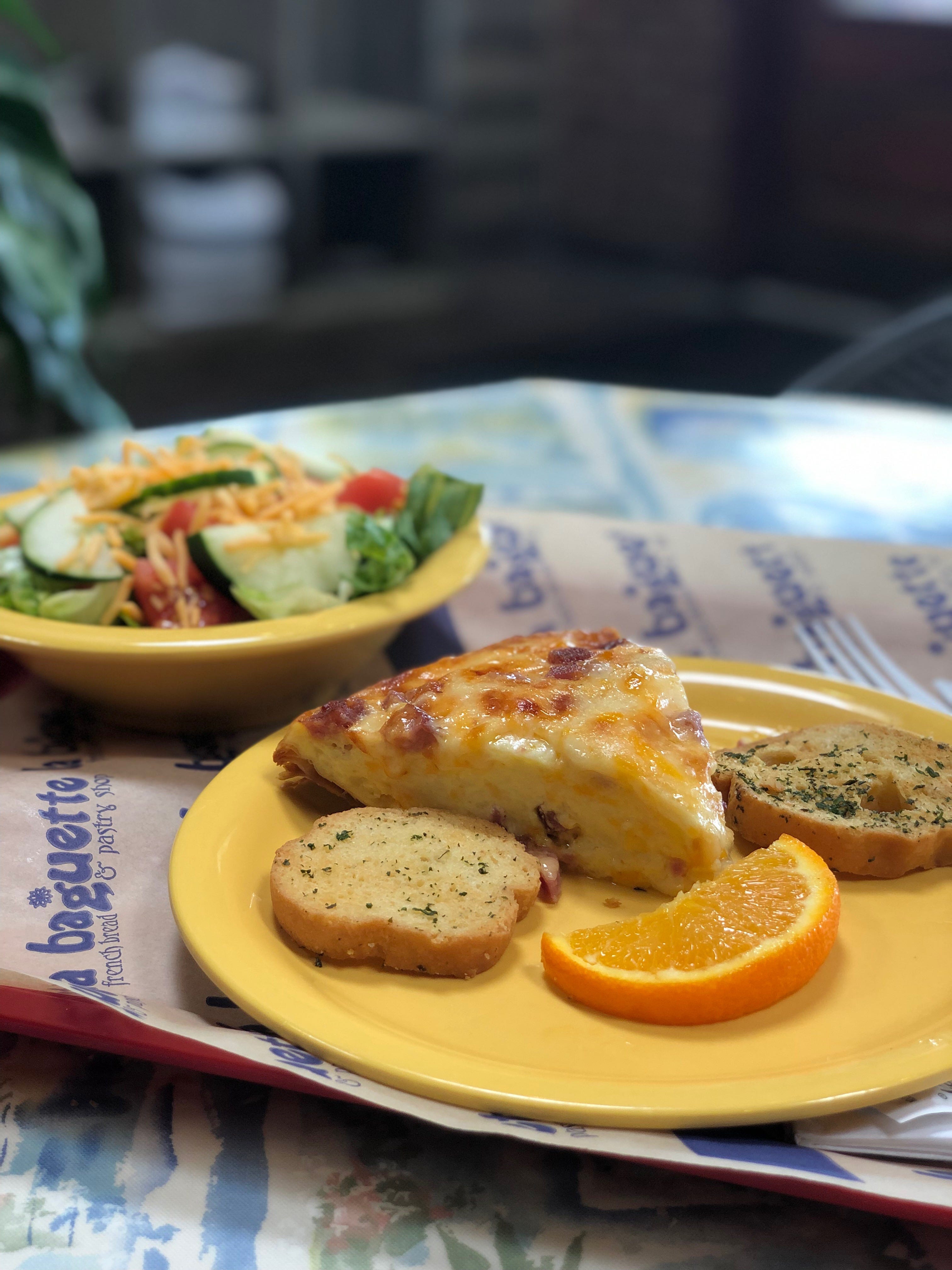 Lunch for $10 in Memphis: Quiche, Avocado Toast, Falafel Pita Sandwich