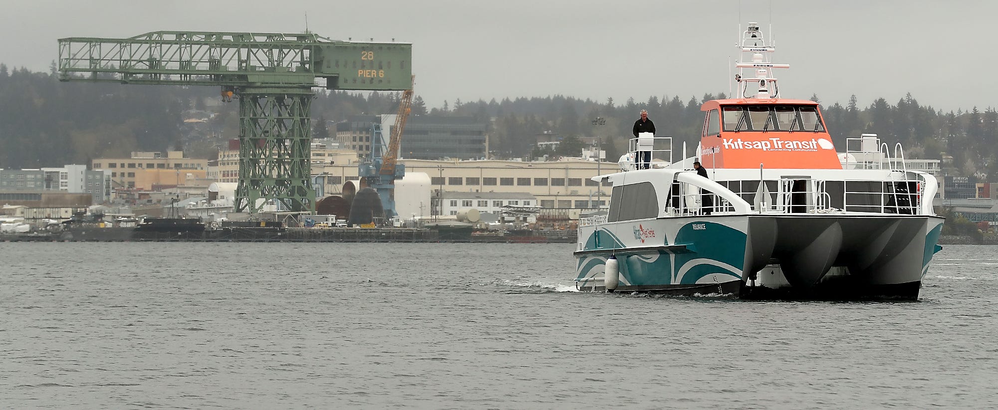 Kitsap Transit takes delivery of newest fast ferry