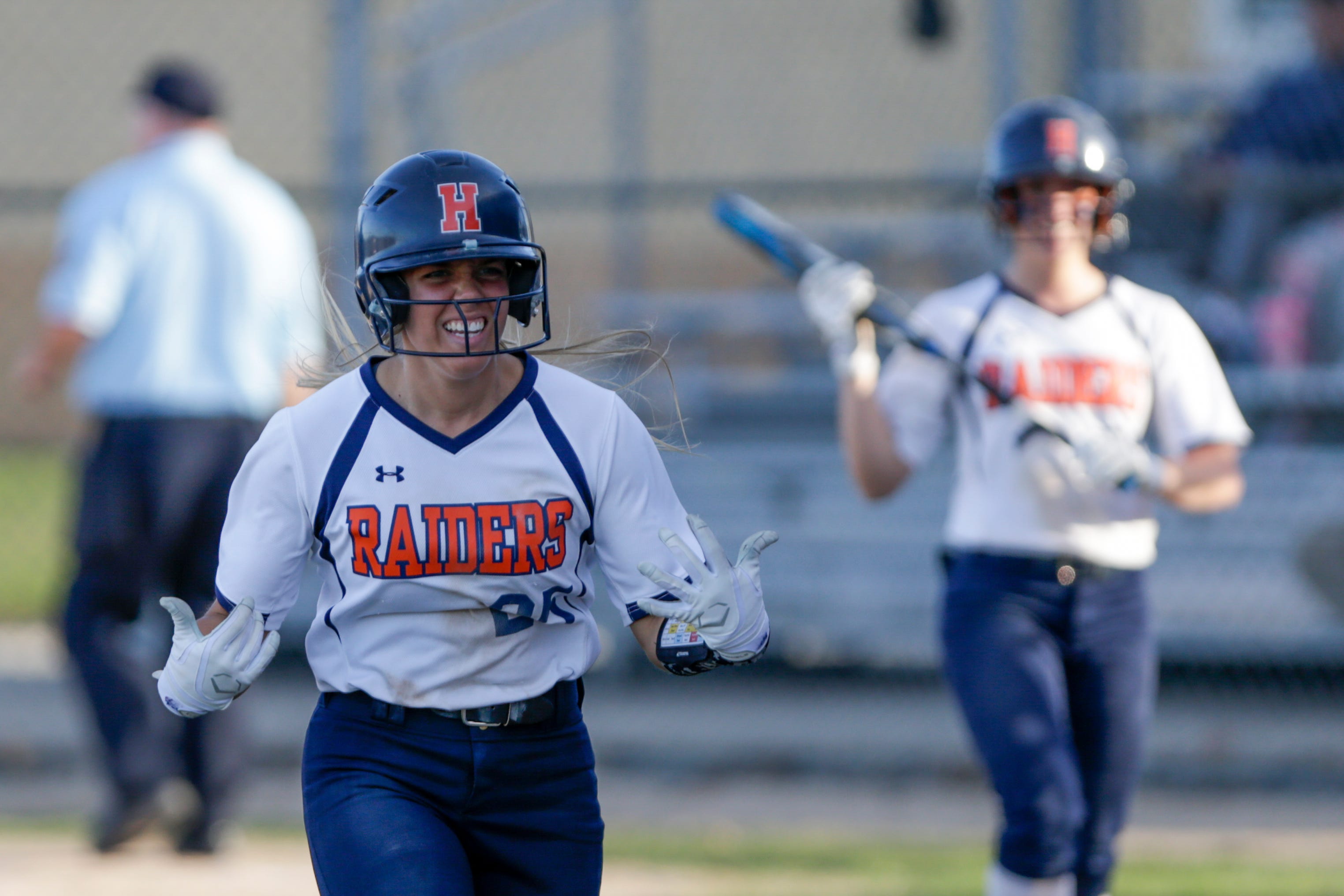 Harrison softball scores 35 runs in two wins