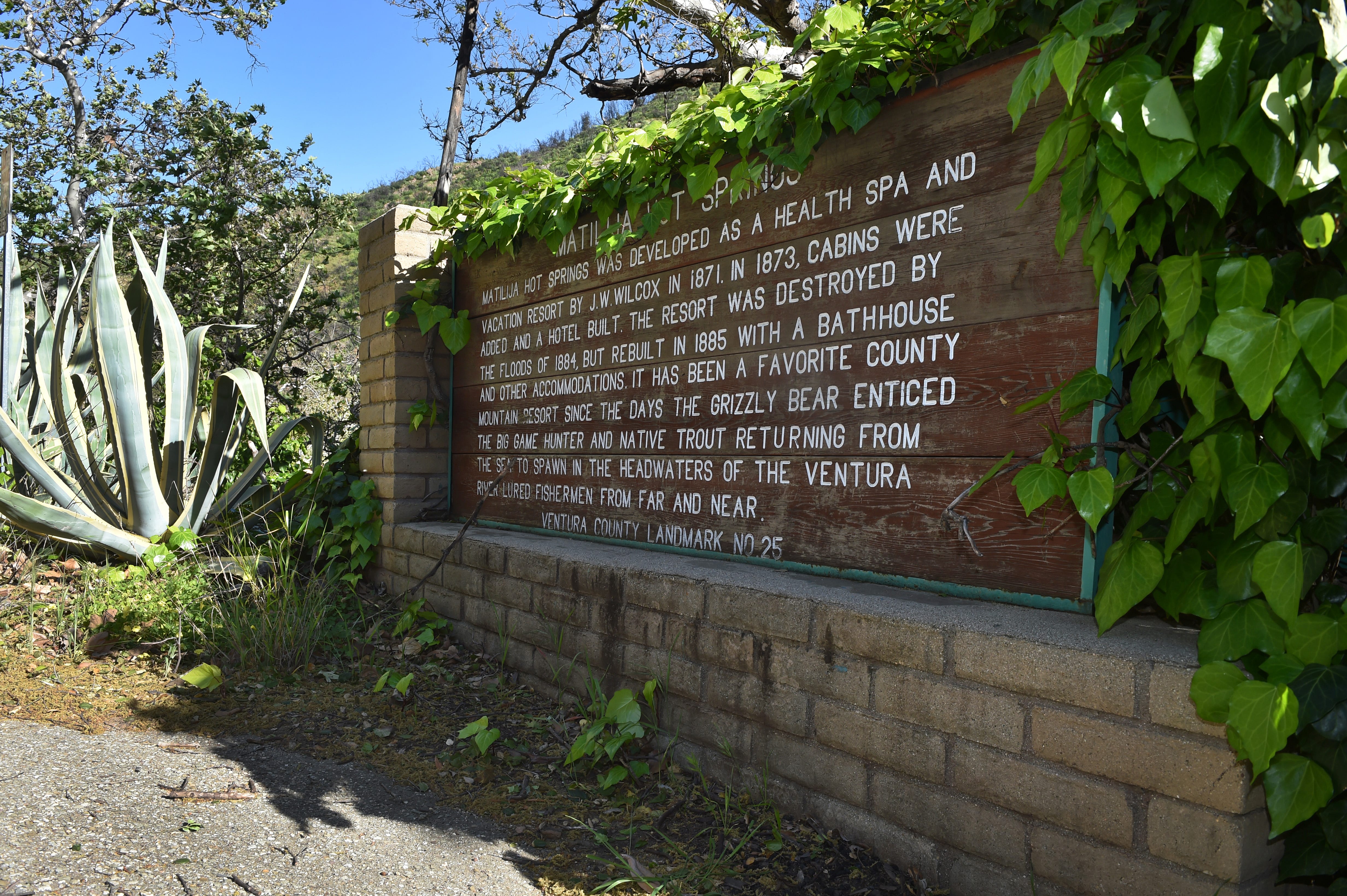 Remains of Matilija Hot Springs resort to be leveled after Thomas Fire