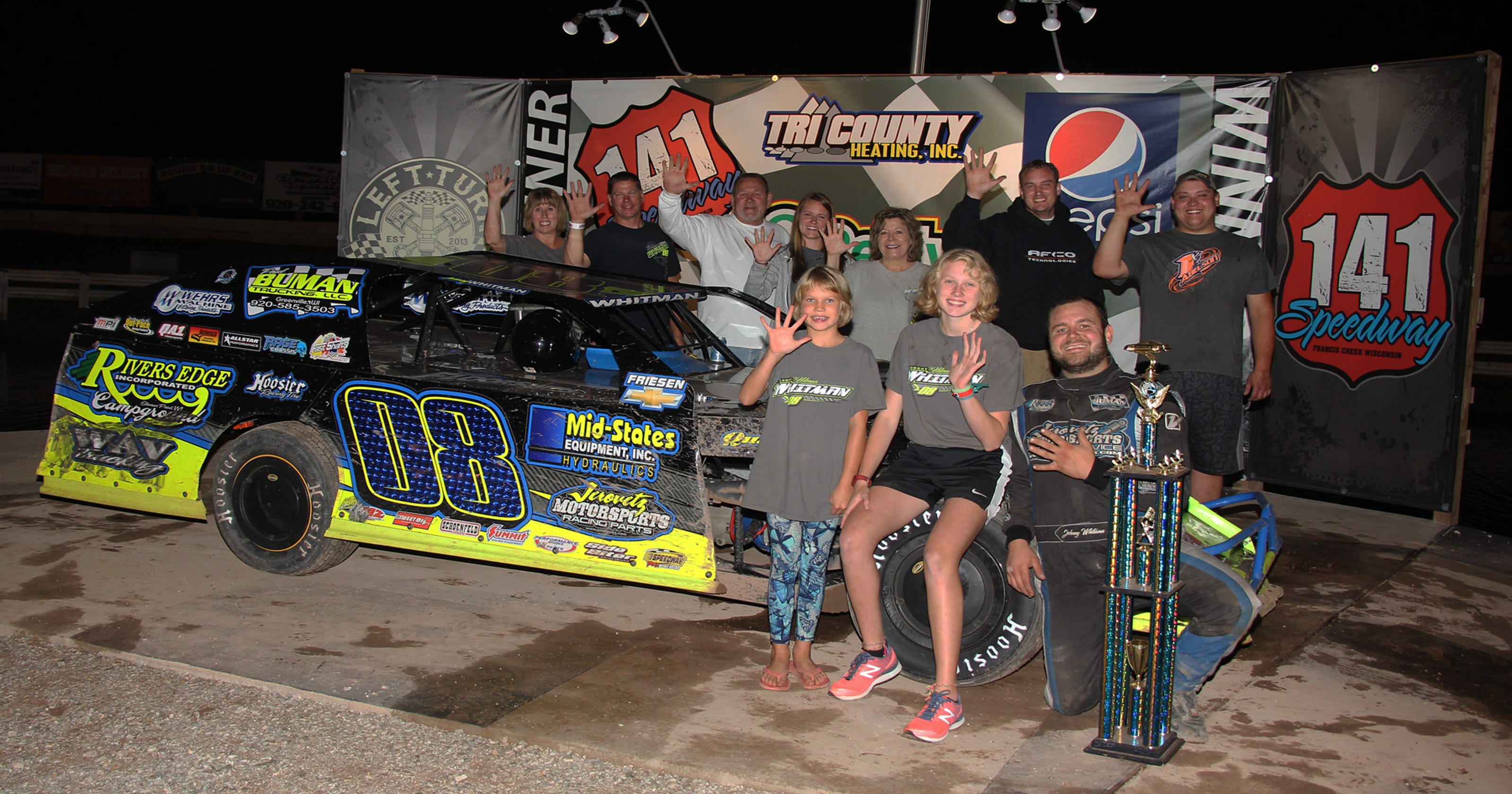 141 Speedway ironman Whitman goes for 6th straight IMCA modified title