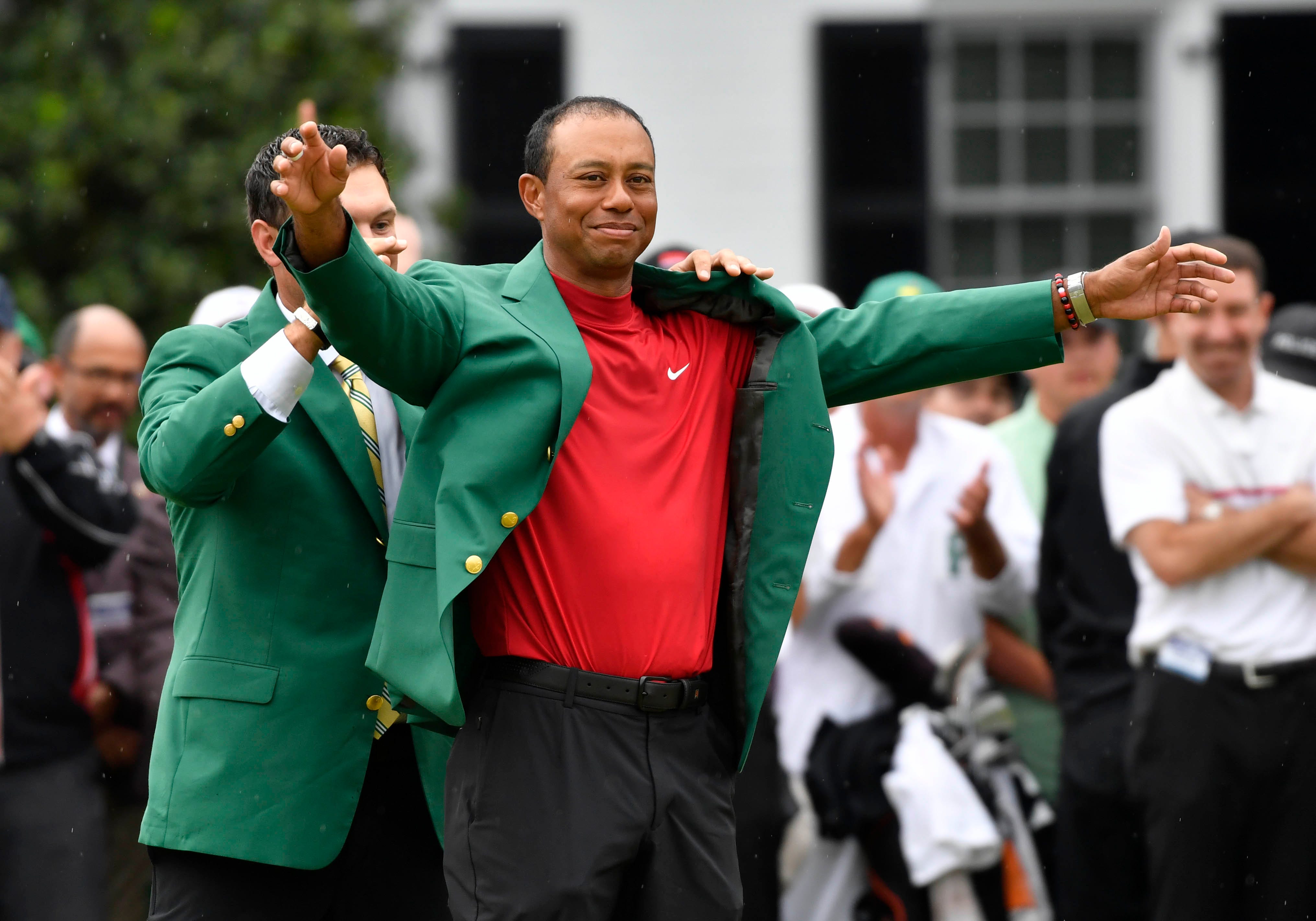 Masters: Tiger Woods' caddie, Joe LaCava, details aftermath of win