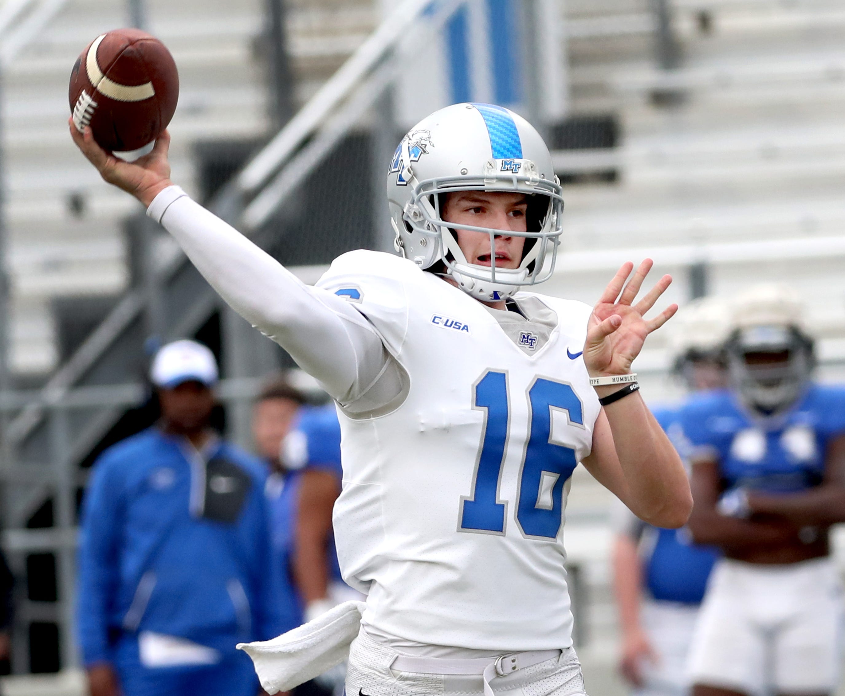 MTSU football: Randall Johnson brings new dynamic to quarterback battle