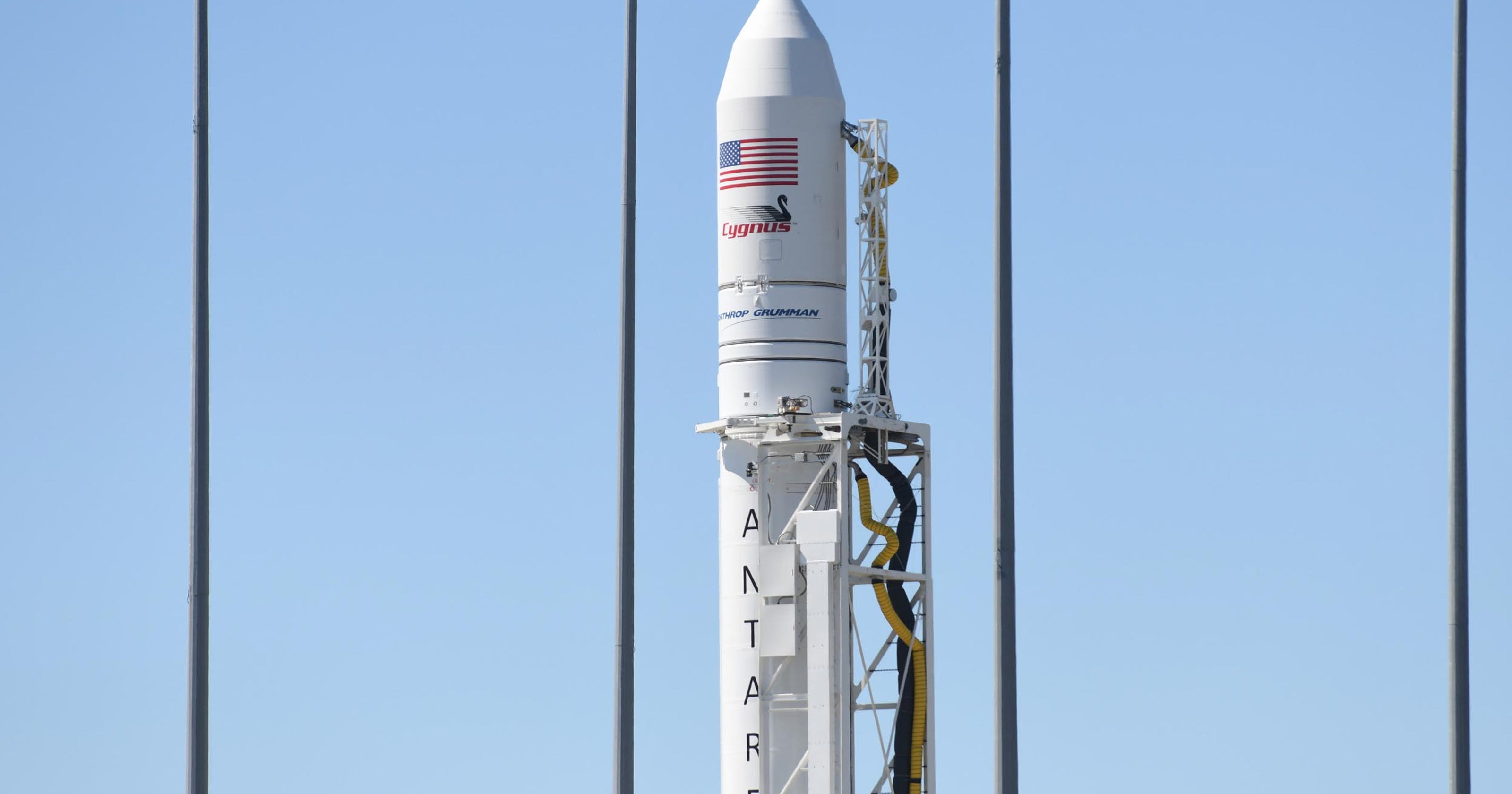 REPLAY: Rocket launch from NASA Wallops of Antares carrying Cygnus