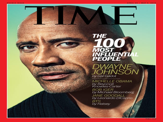 Time magazine covers: The 100 most influential people in the world