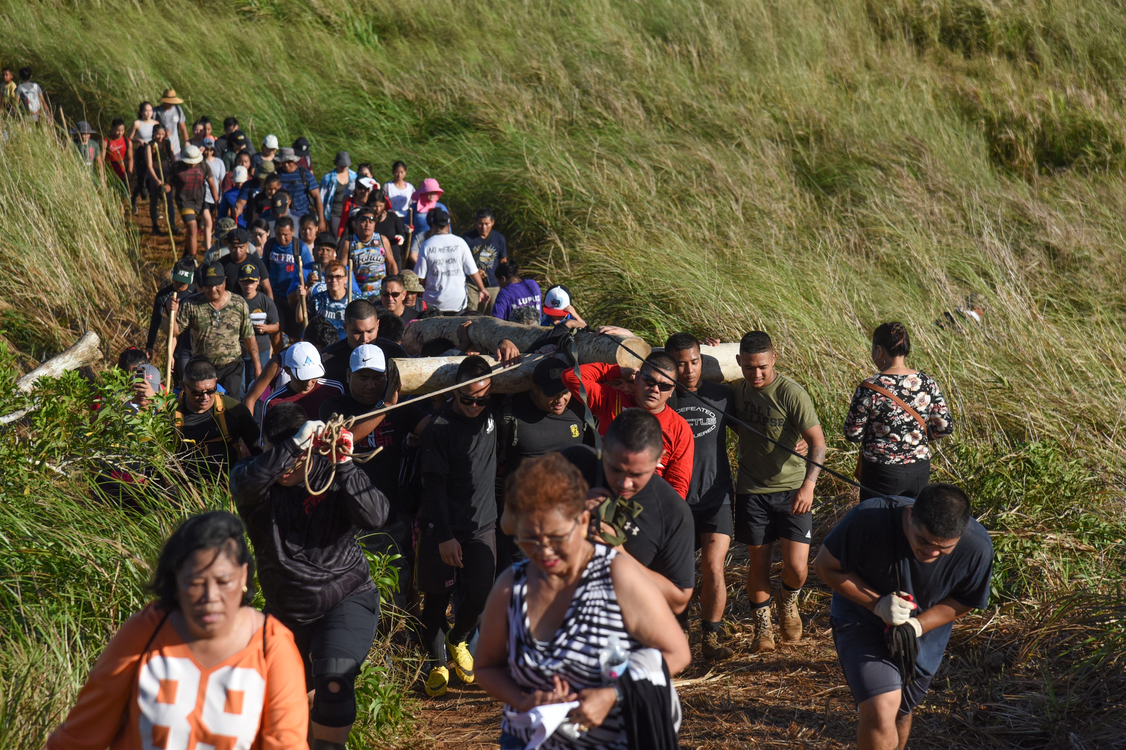 Good Friday trek to Mt. Jumullong Manglo a time of reflection