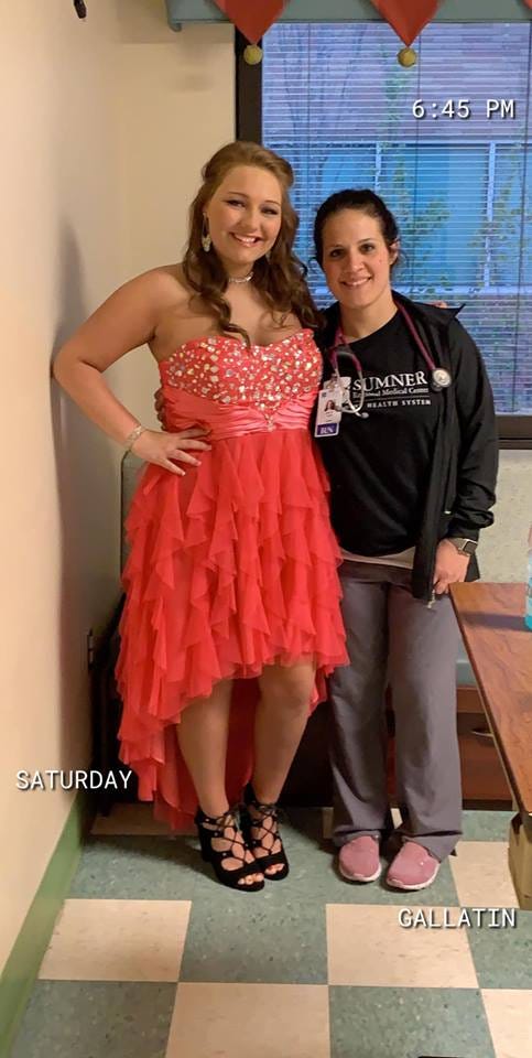 Portland High School senior attends prom after appendectomy