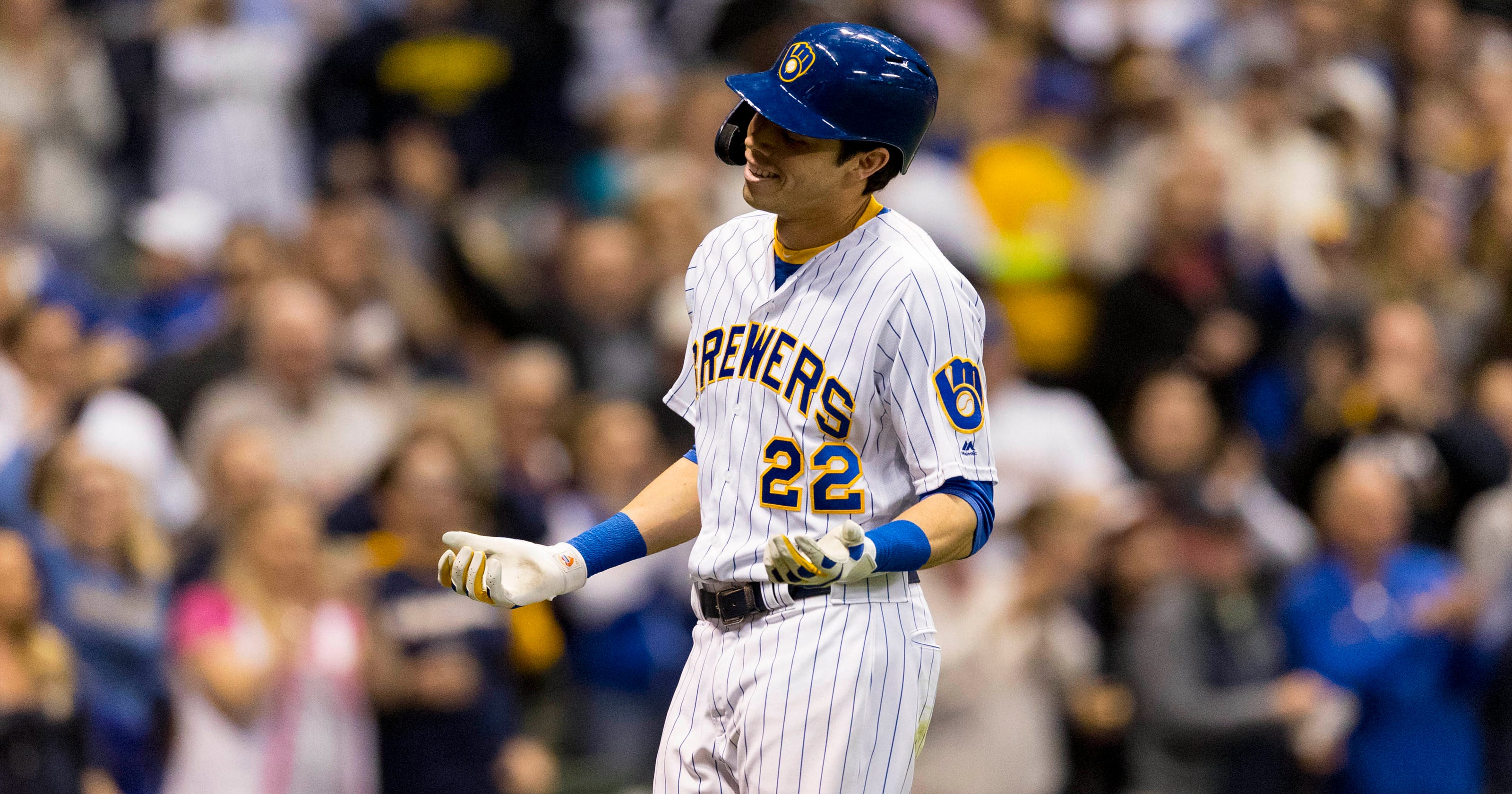 Brewers' Christian Yelich has become an absolute monster at Miller Park