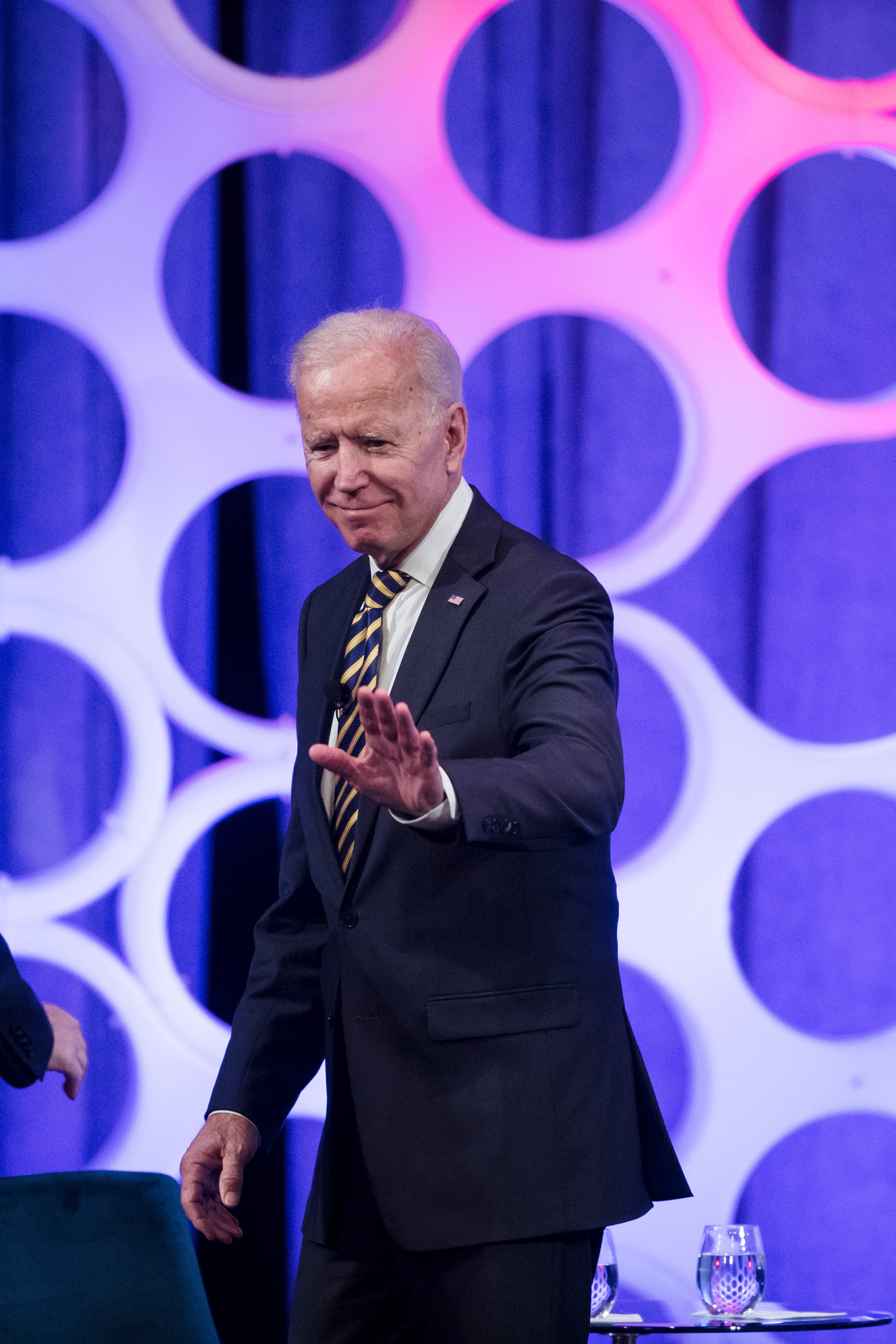 Joe Biden enters 2020 as frontrunner, top Democratic target