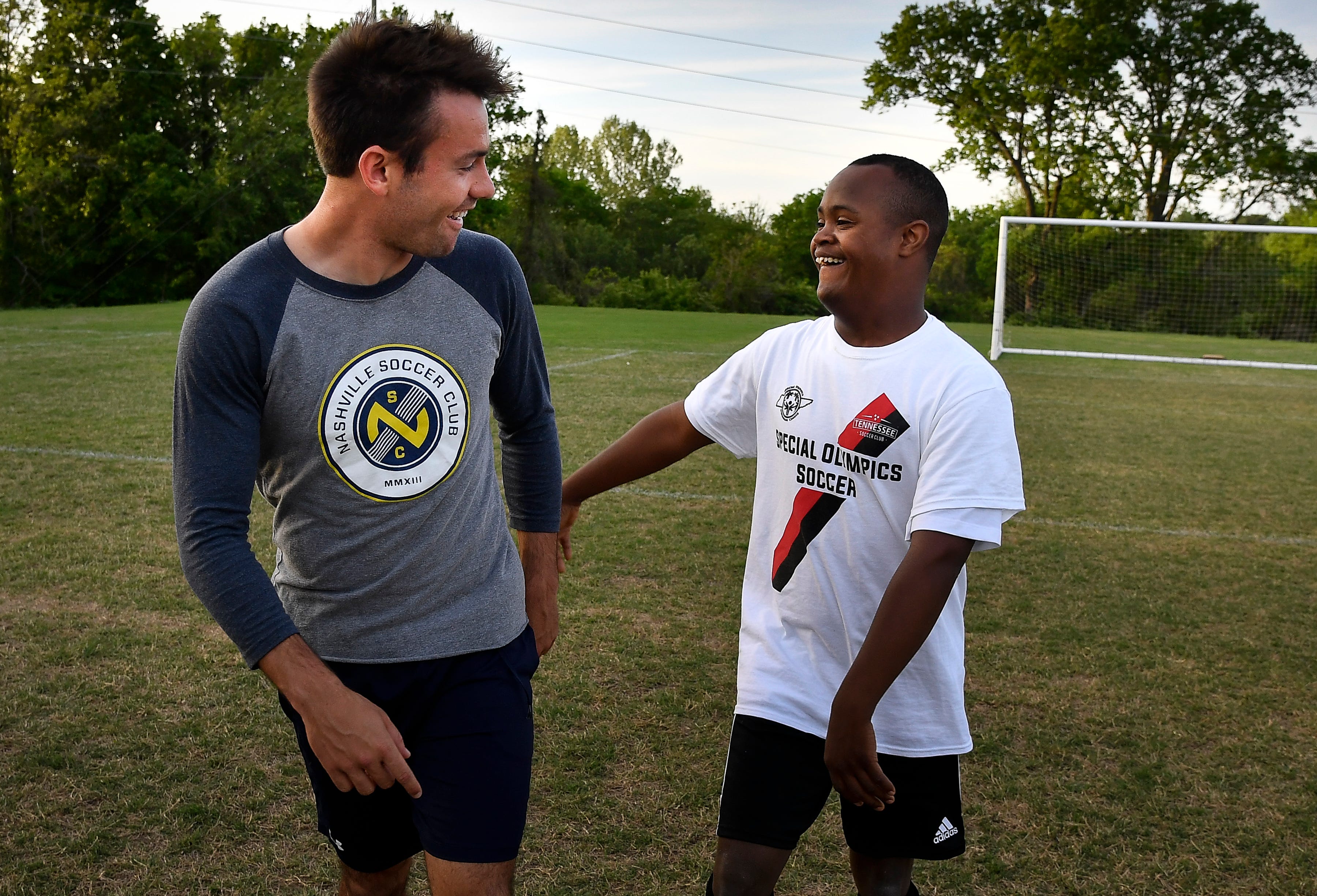 Nashville SC's Taylor Washington creates bond with Special Olympics ...