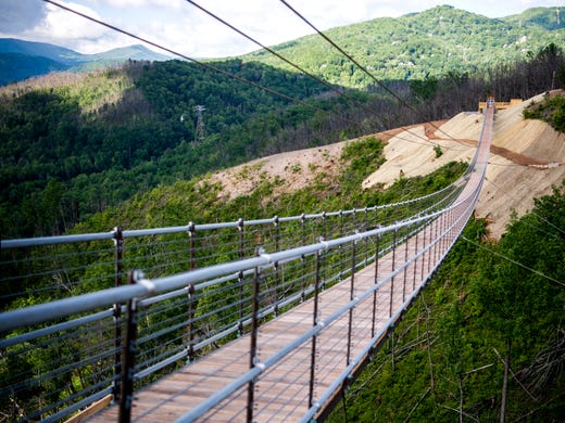 SkyBridge Gatlinburg, longest footbridge in US, opens in Tennessee
