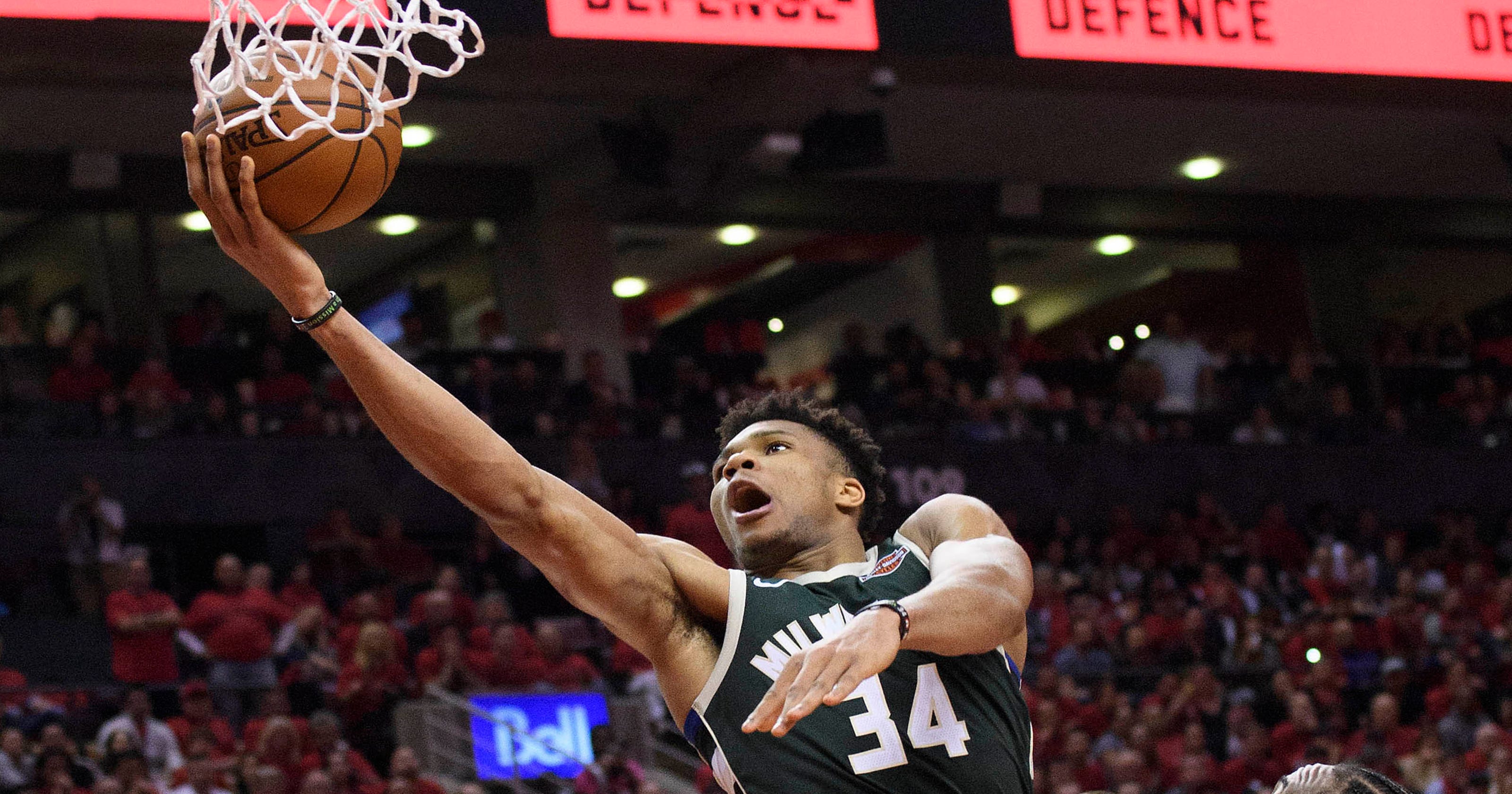 Giannis is first Bucks player named all-NBA first team since '82-'83