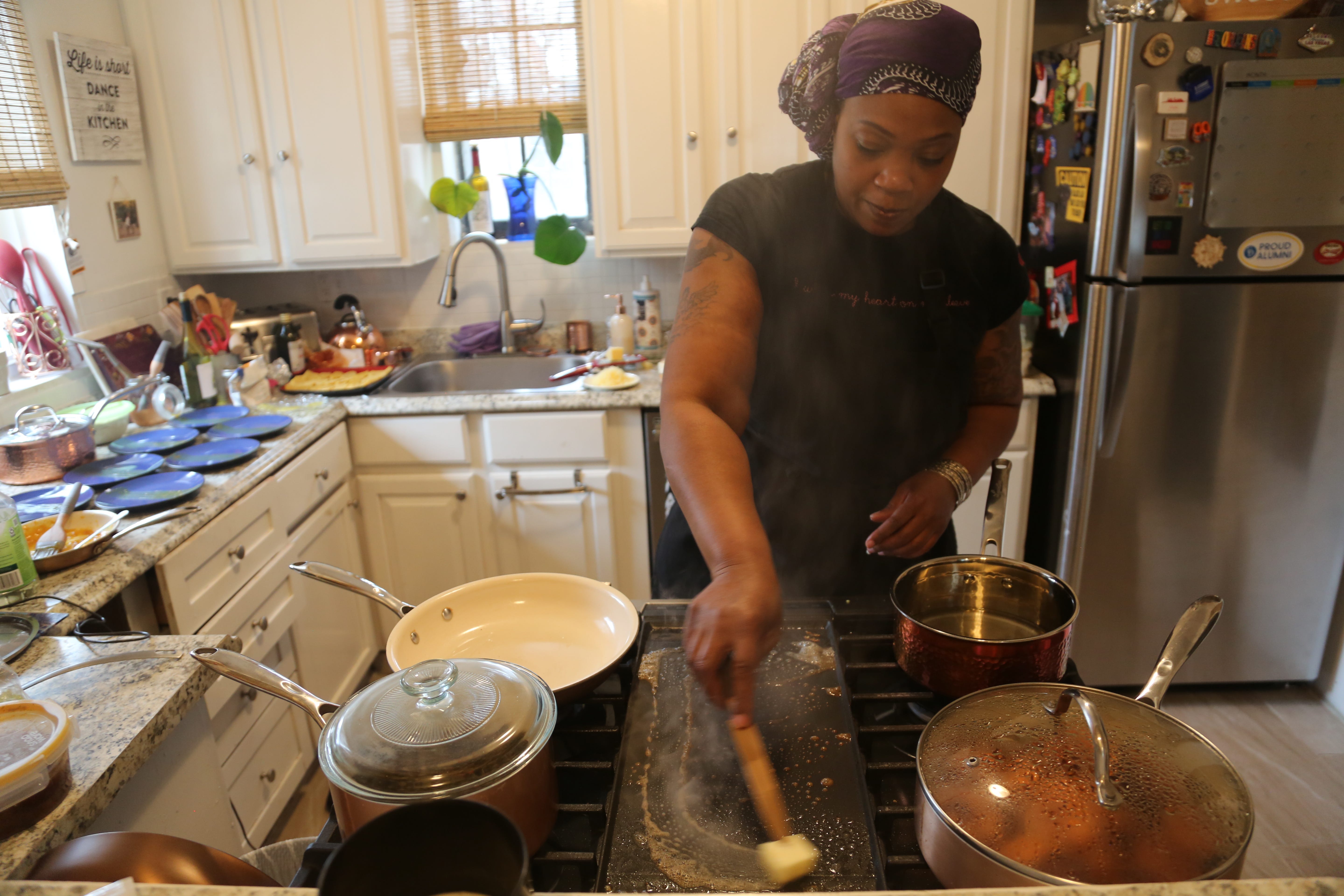 At Bonnie's Kitchen, weed is what's for dinner