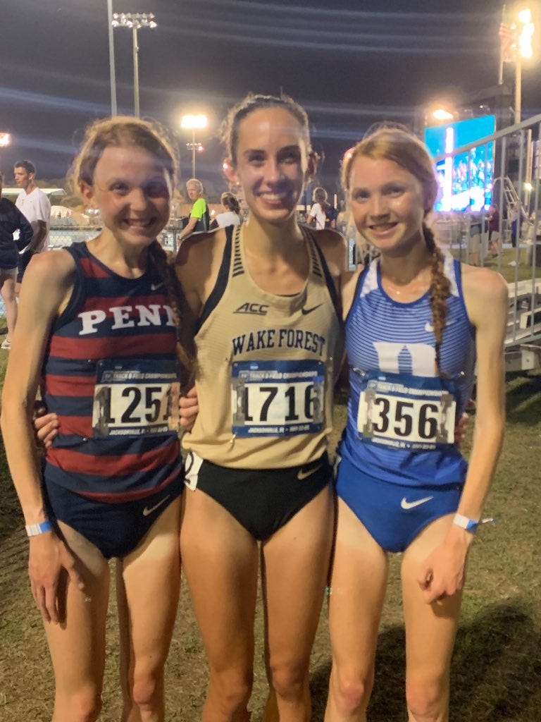 Track: Sam Halvorsen, Monica Hebner advance to NCAA Division I finals