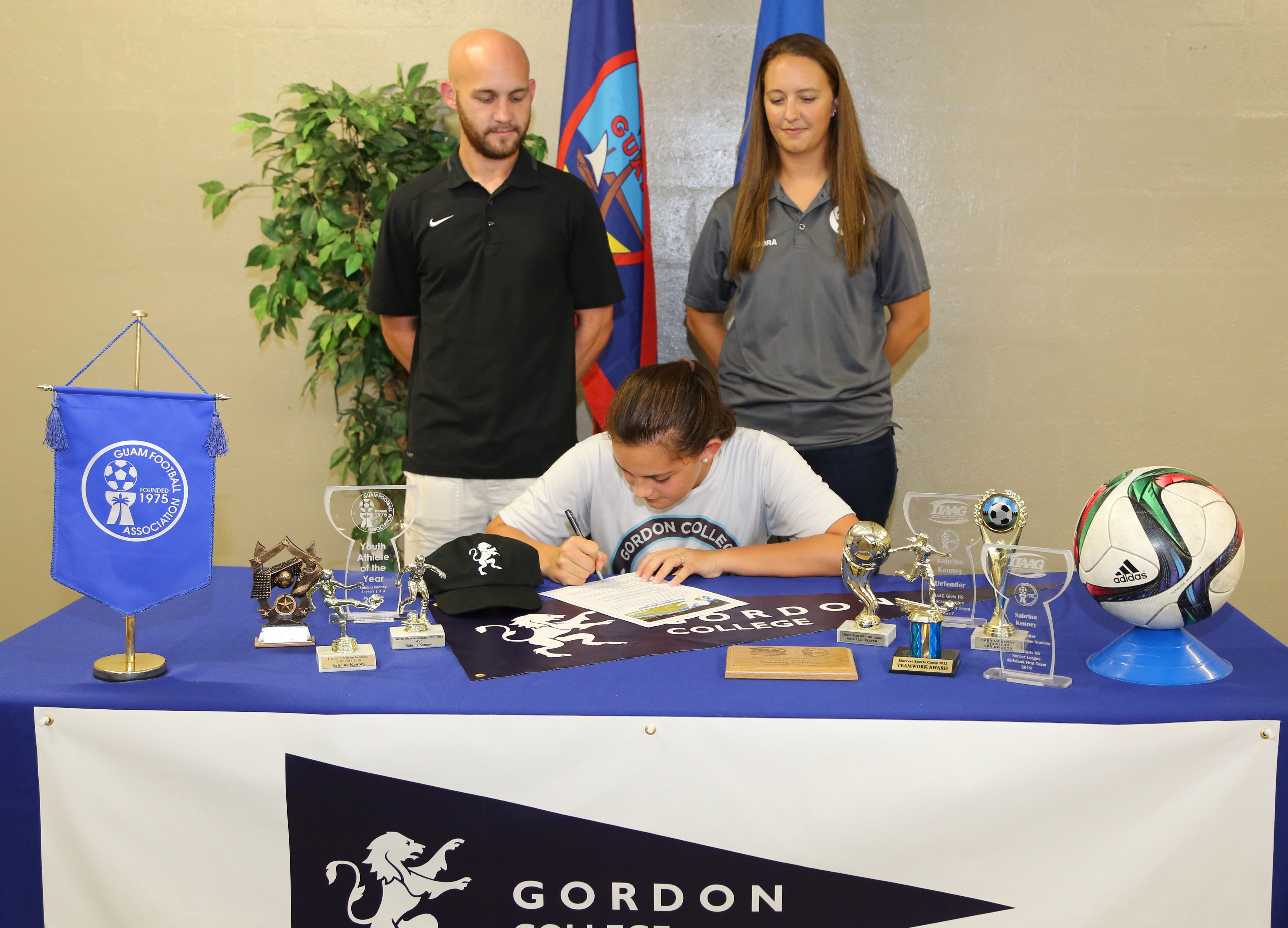 Sabrina Kenney, Harvest Christian, signs with Gordon College soccer