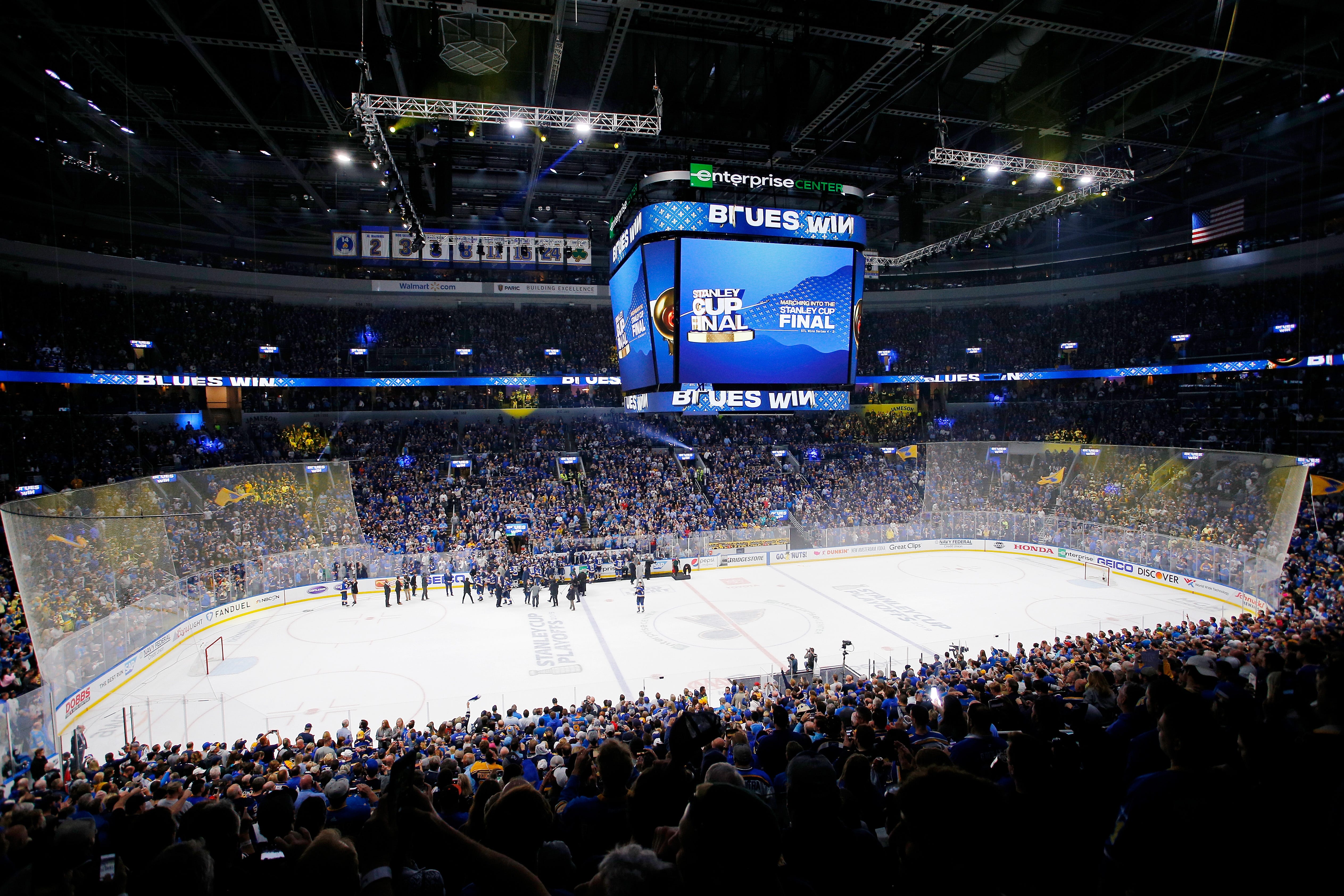Stanley Cup 2019: Blues sell out arena for Game 1 watch party