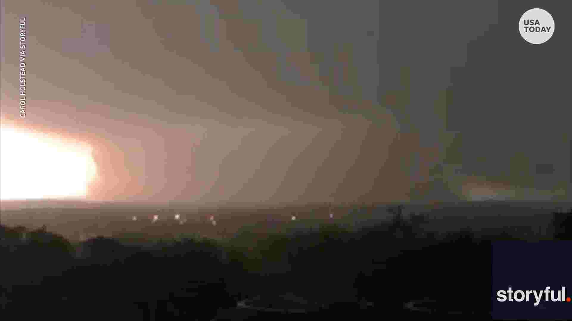 Emergency sirens scream as supercell moves through parts of Kansas