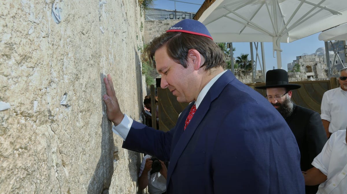 Florida Gov. Ron DeSantis and a delegation visit Israel | Photos