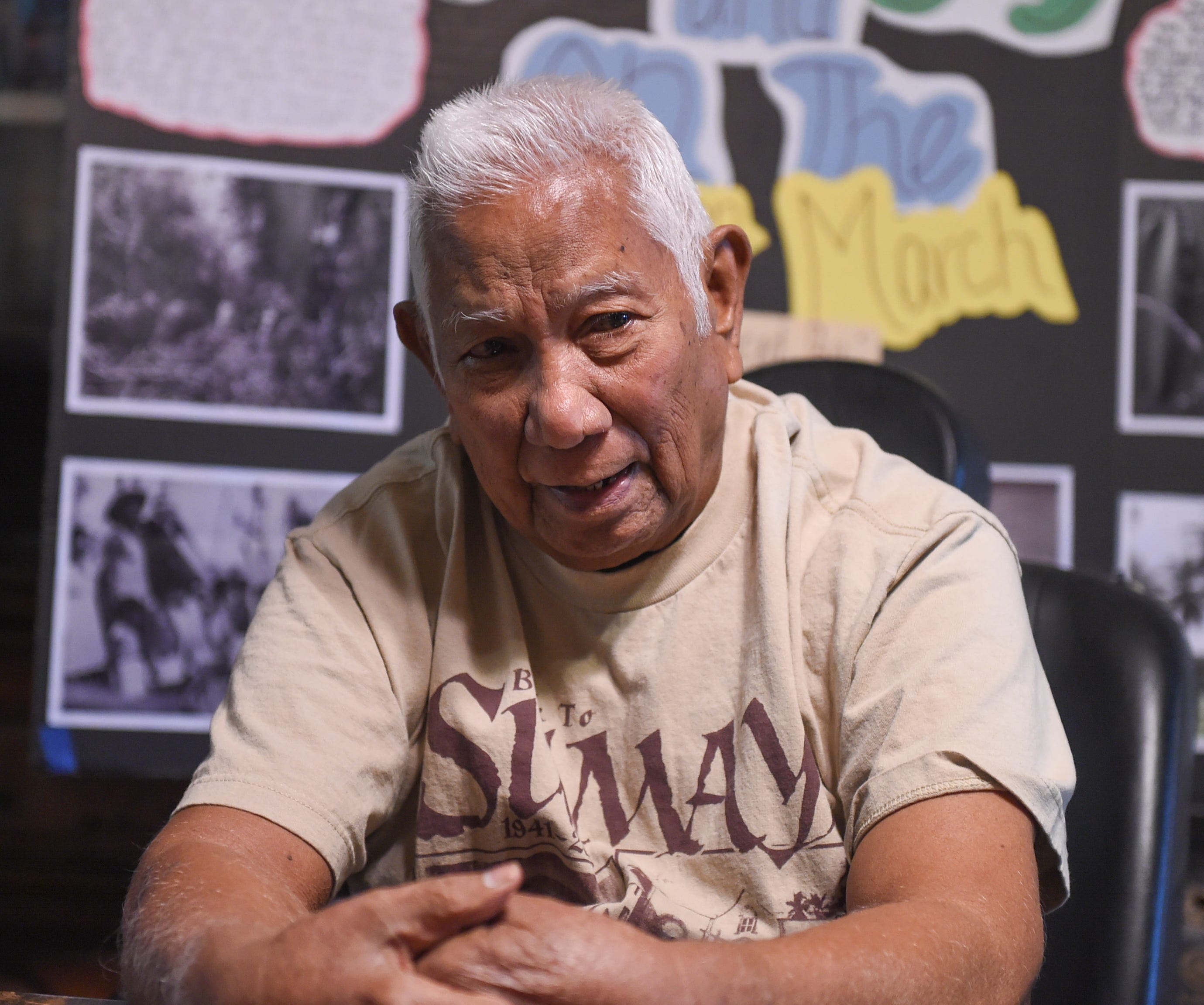 War survivor recalls escapes, happiness during liberation