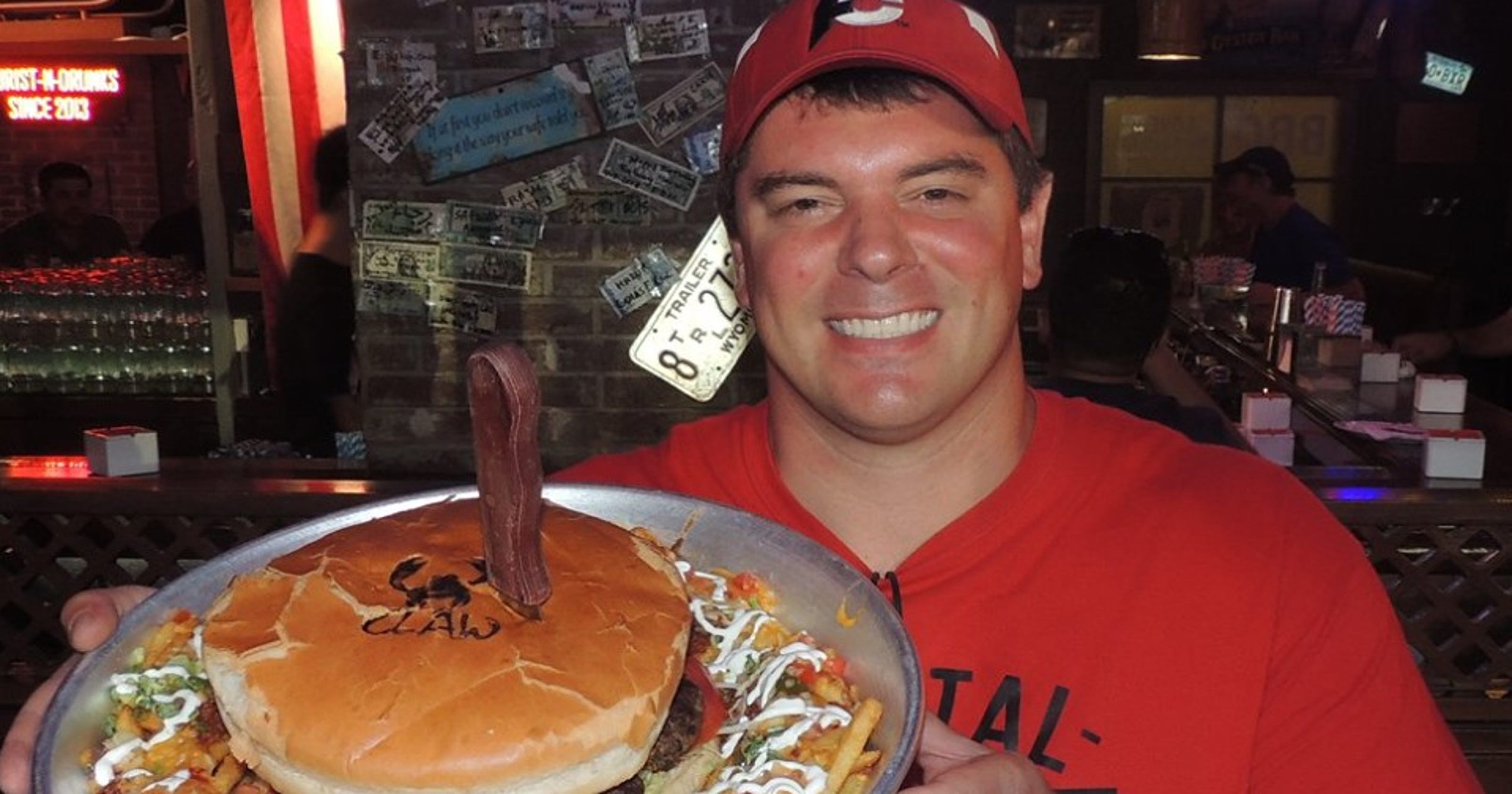 Viral globetrotting food challenge eater Randy Santel will come to ...