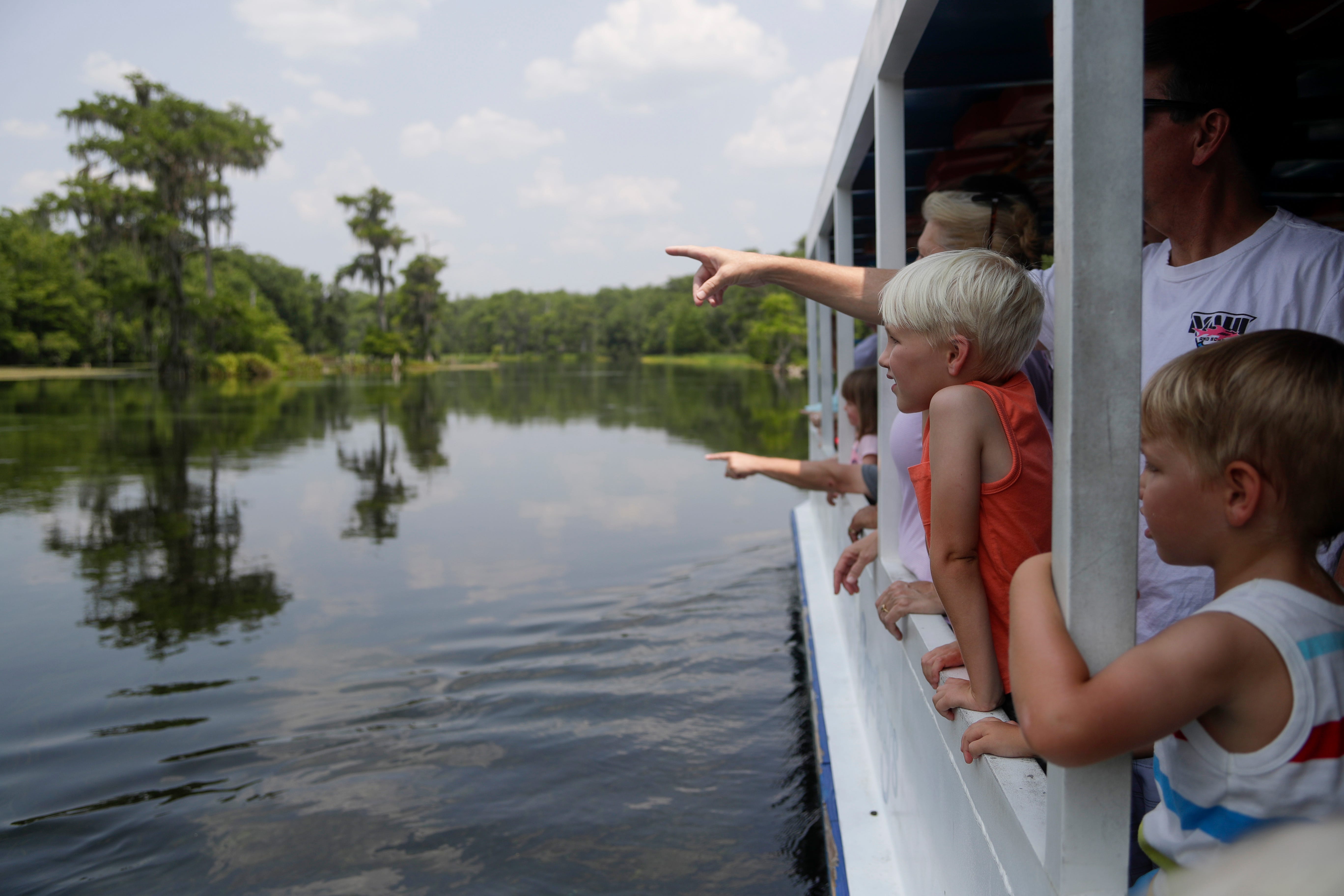 At Wakulla Springs, the world’s largest and deepest freshwater spring