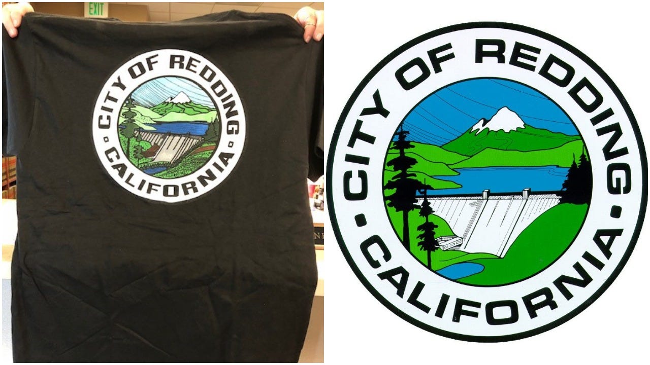 If someone wearing a shirt bearing Redding logo comes to you, do this